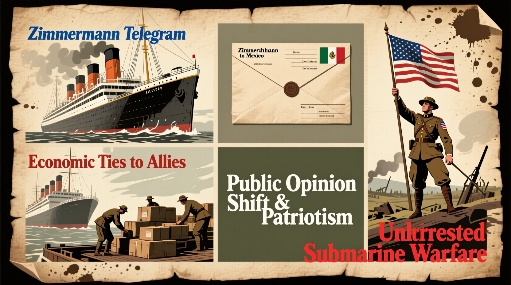 Why Did The Us Enter Ww1 Key Contributing Factors 2