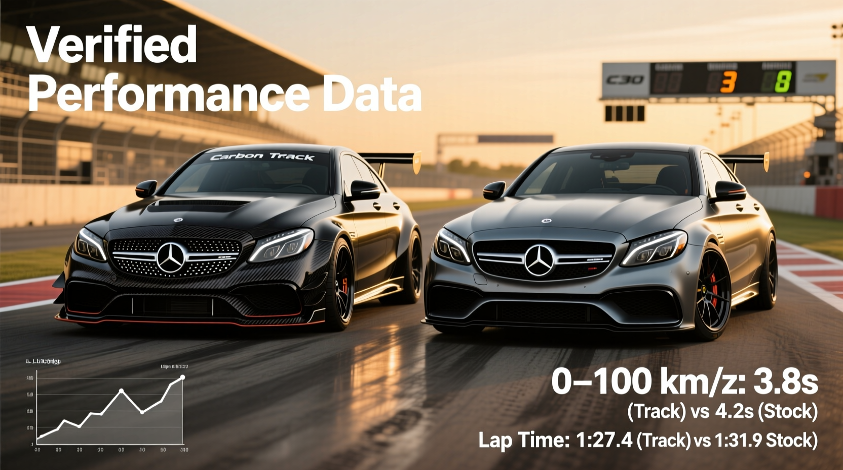 C300 Carbon Grip Track Package vs Stock: Verified Performance Data