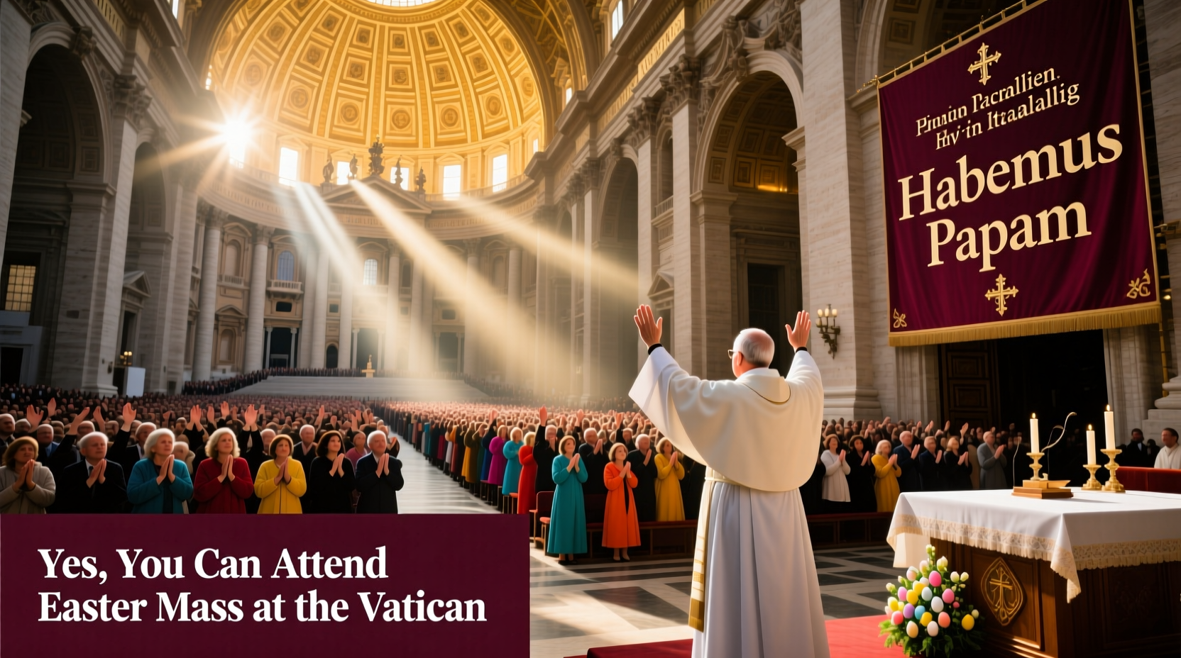 Yes, You Can Attend Easter Mass at the Vatican