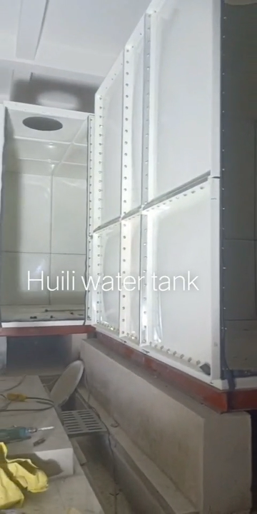 Modular FRP GRP Fiberglass Water Tank Insulation for Fire Fighting