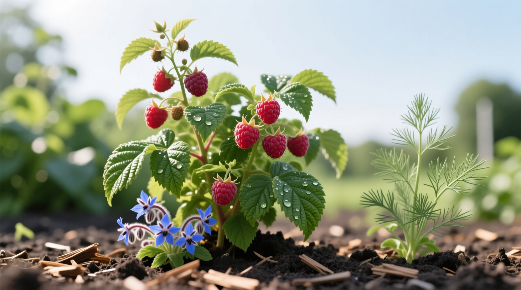 Raspberry Companion Plants: Science-Backed Pairings and Warnings