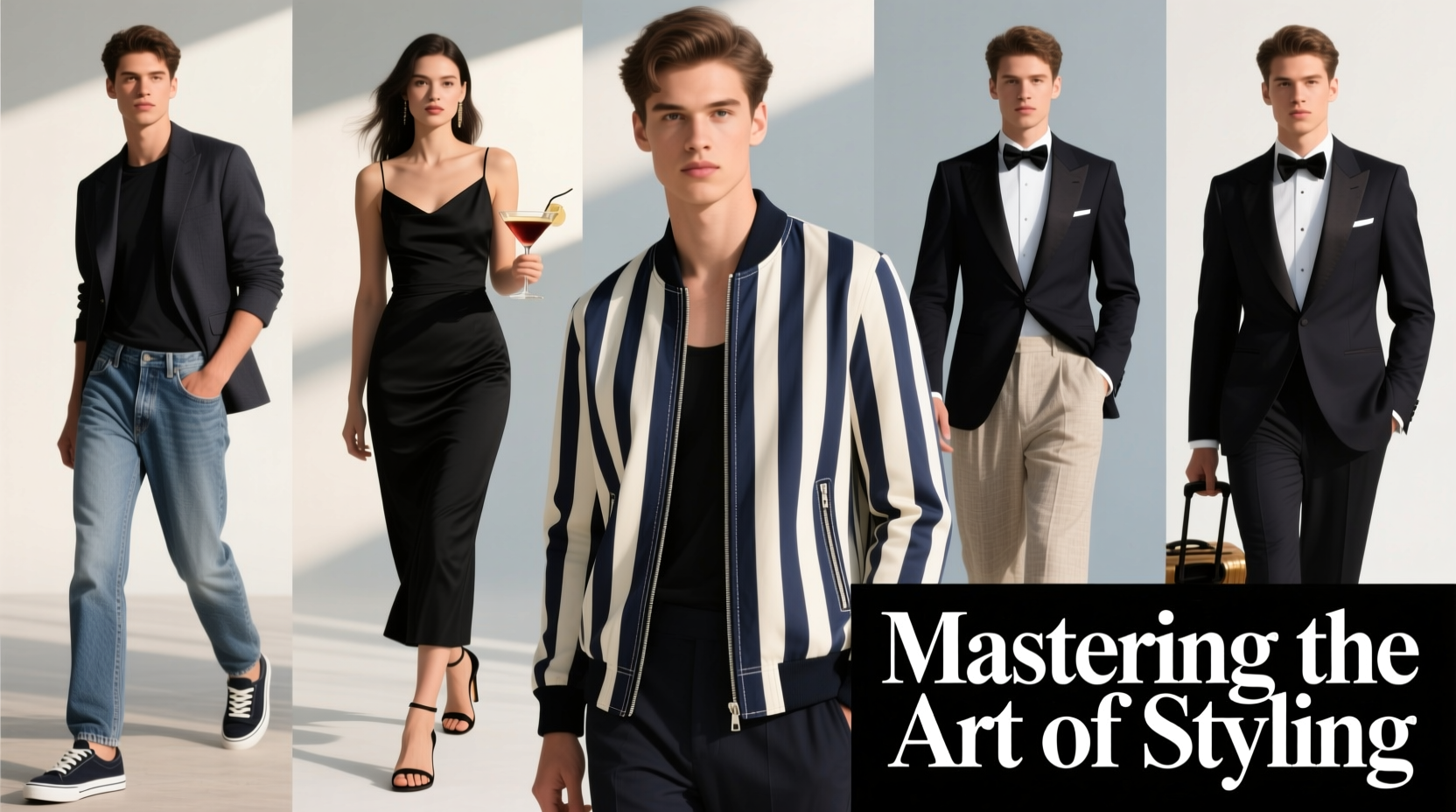 Mastering The Art Of Styling A Vertical Striped Jacket Versatile Outfit ...