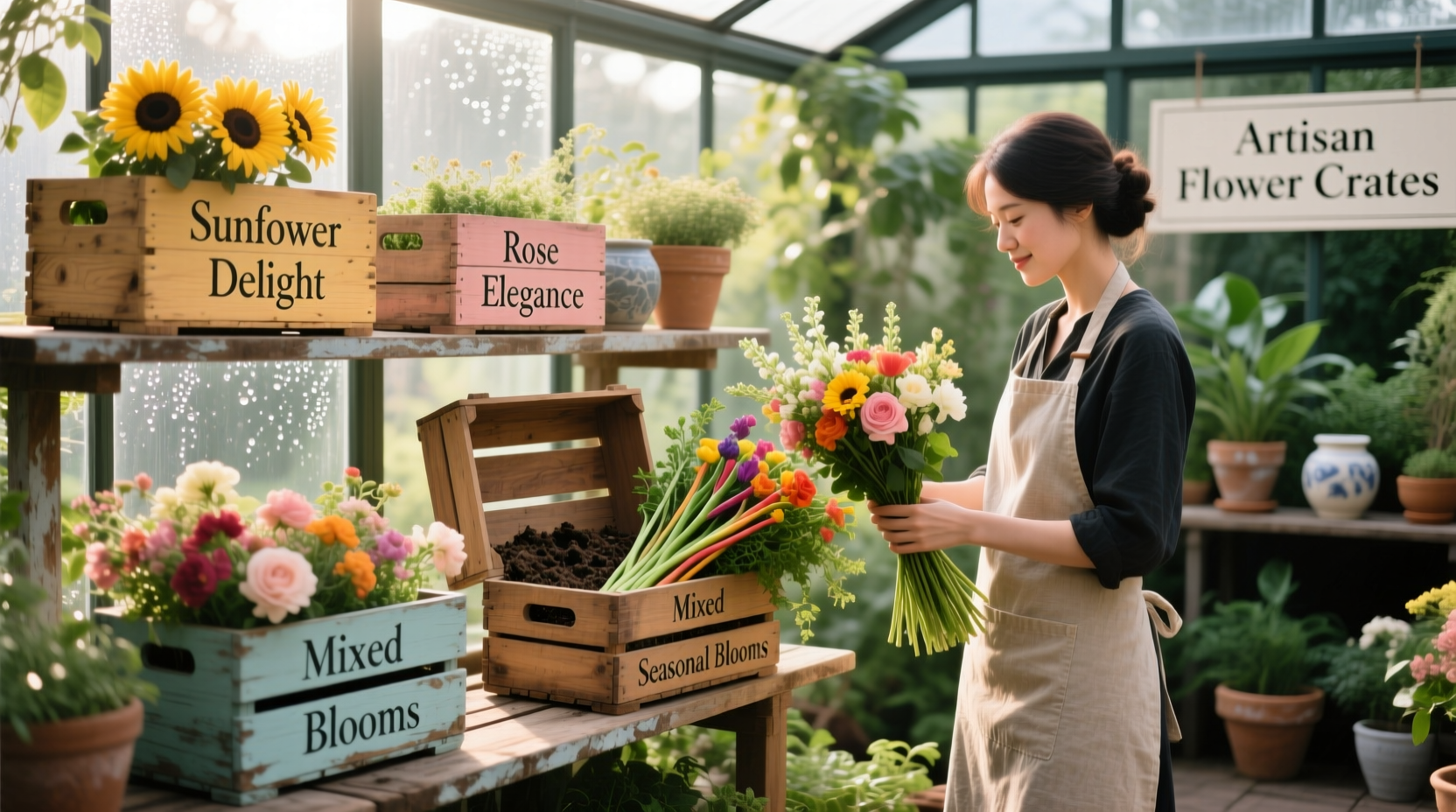 How to Choose the Best Flower Crates for Your Garden or Business