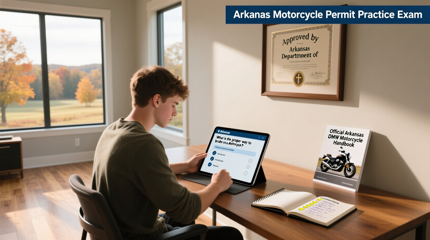 Arkansas Motorcycle License Practice Test Guide