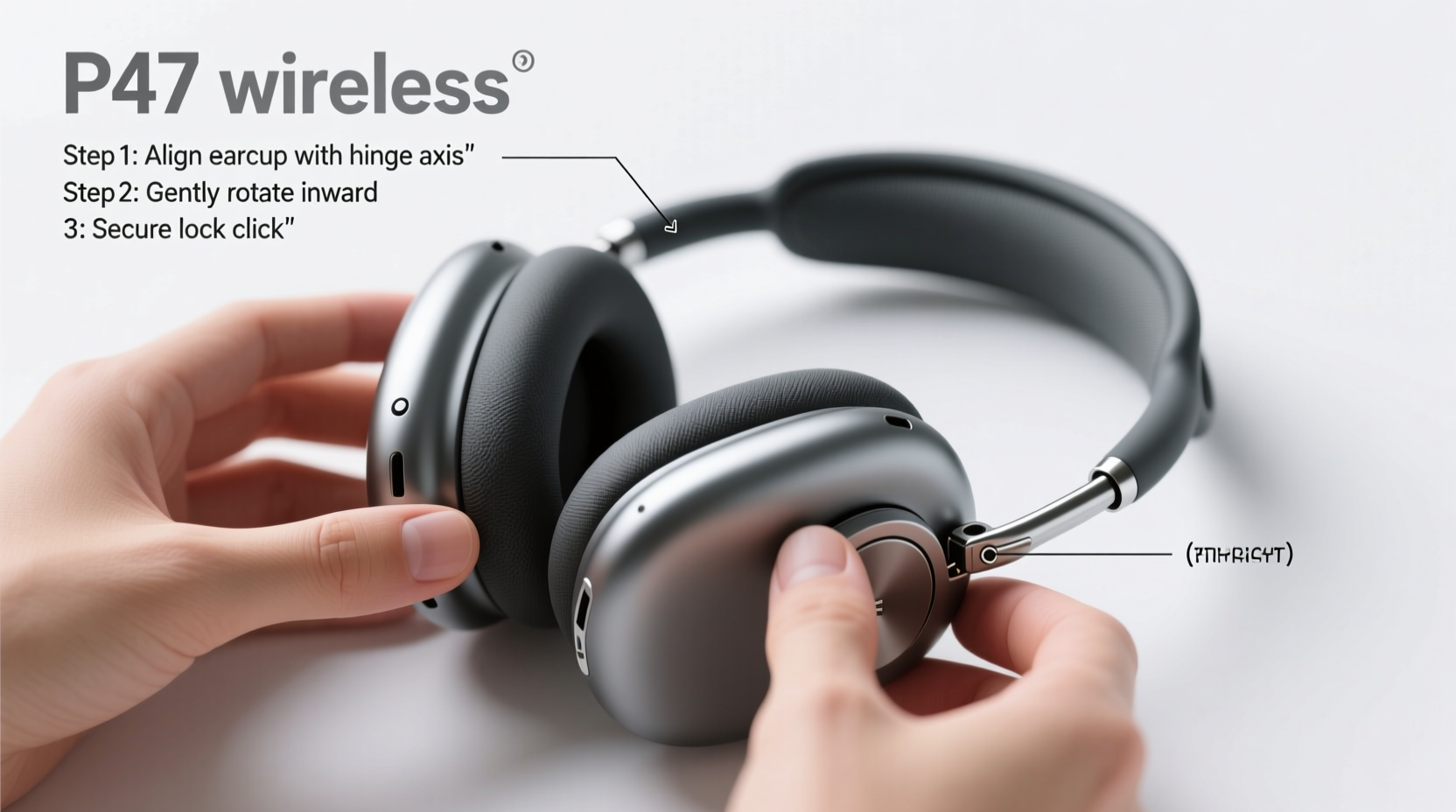 Mastering The Proper Folding Technique For Your P47 Wireless Headphones ...