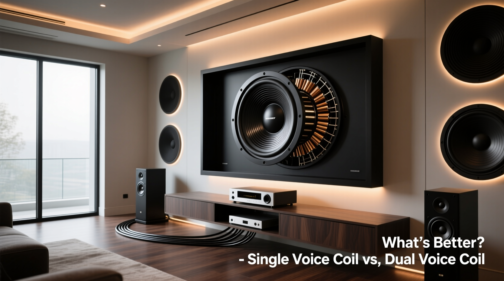 How to Choose Quad Voice Coil Subwoofer, What's Better: Single or Dual?