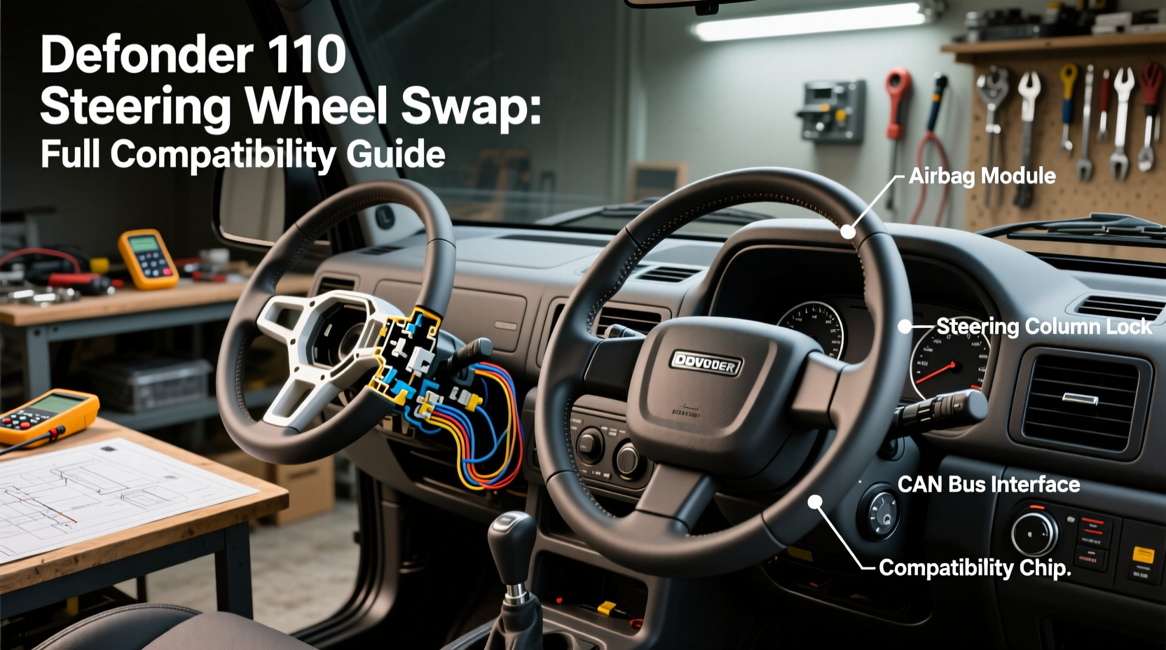 Defender 110 Steering Wheel Swap: Full Compatibility Guide