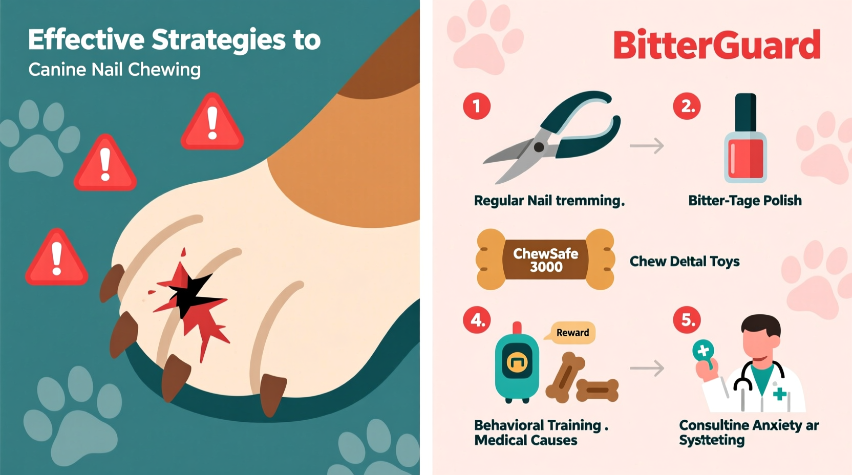 Effective Strategies To Prevent And Manage Your Dogs Nail Chewing Behavior
