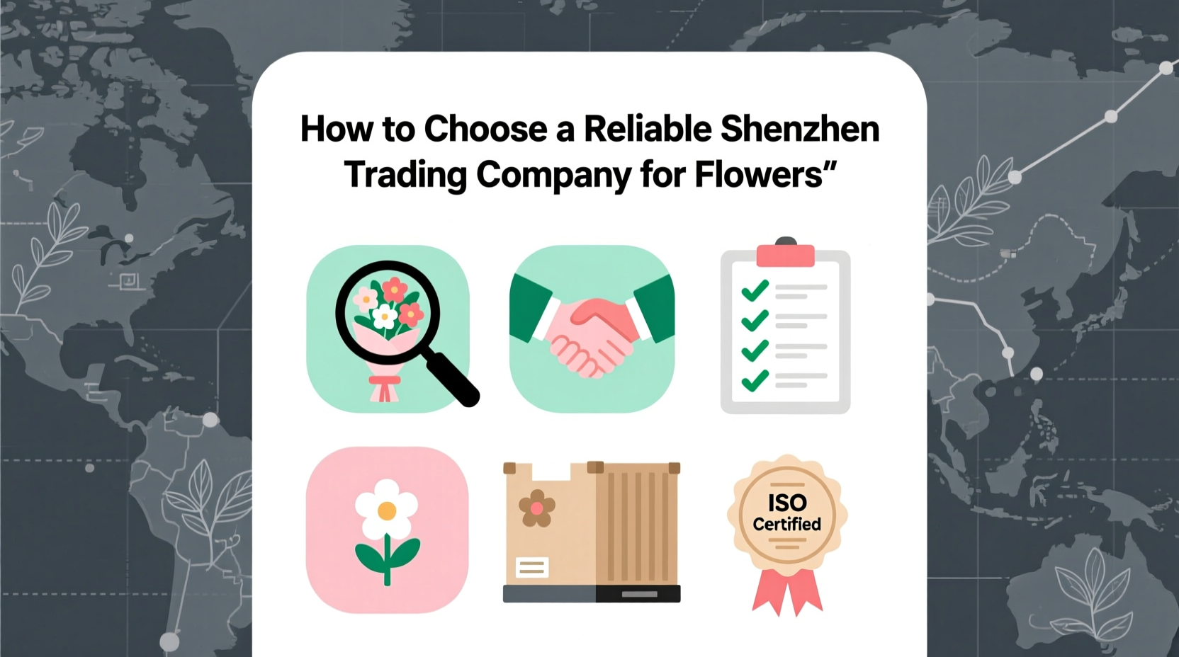 How to Choose a Reliable Shenzhen Trading Company for Flowers