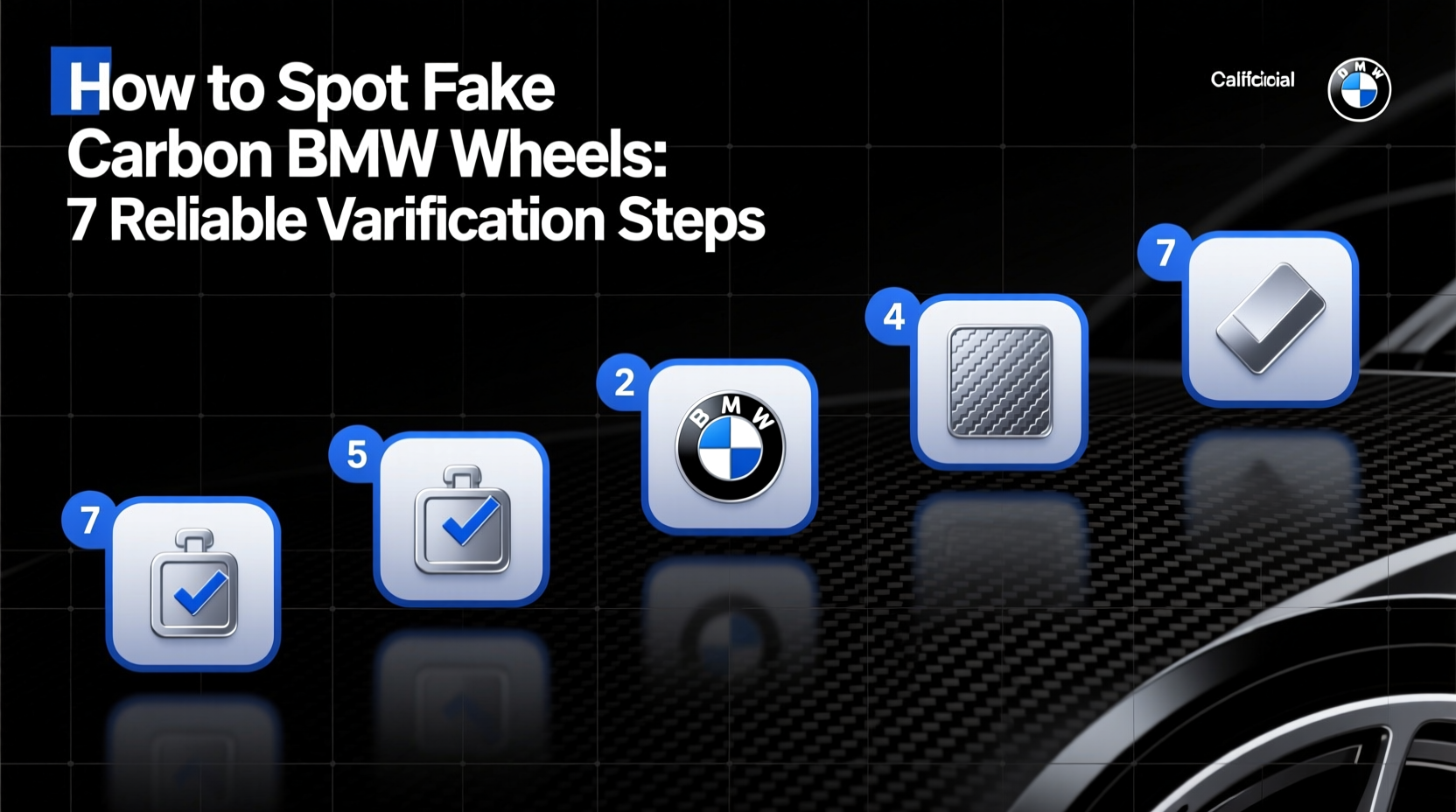 How to Spot Fake Carbon BMW Wheels: 7 Reliable Verification Steps