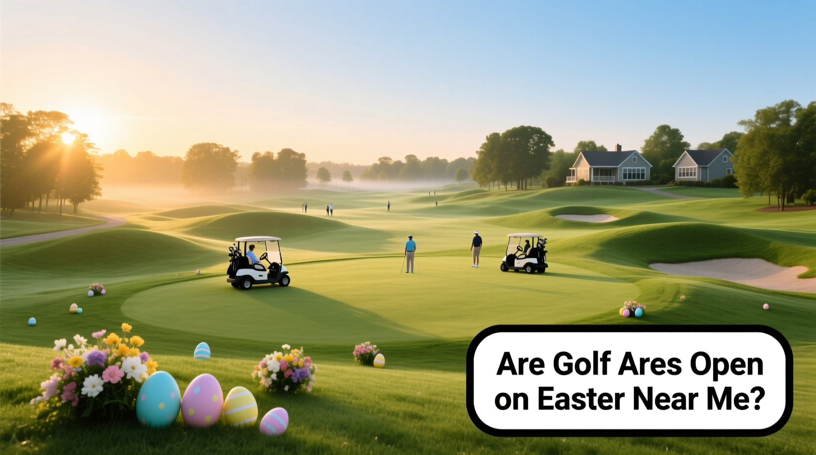 Are Golf Courses Open on Easter Near Me?