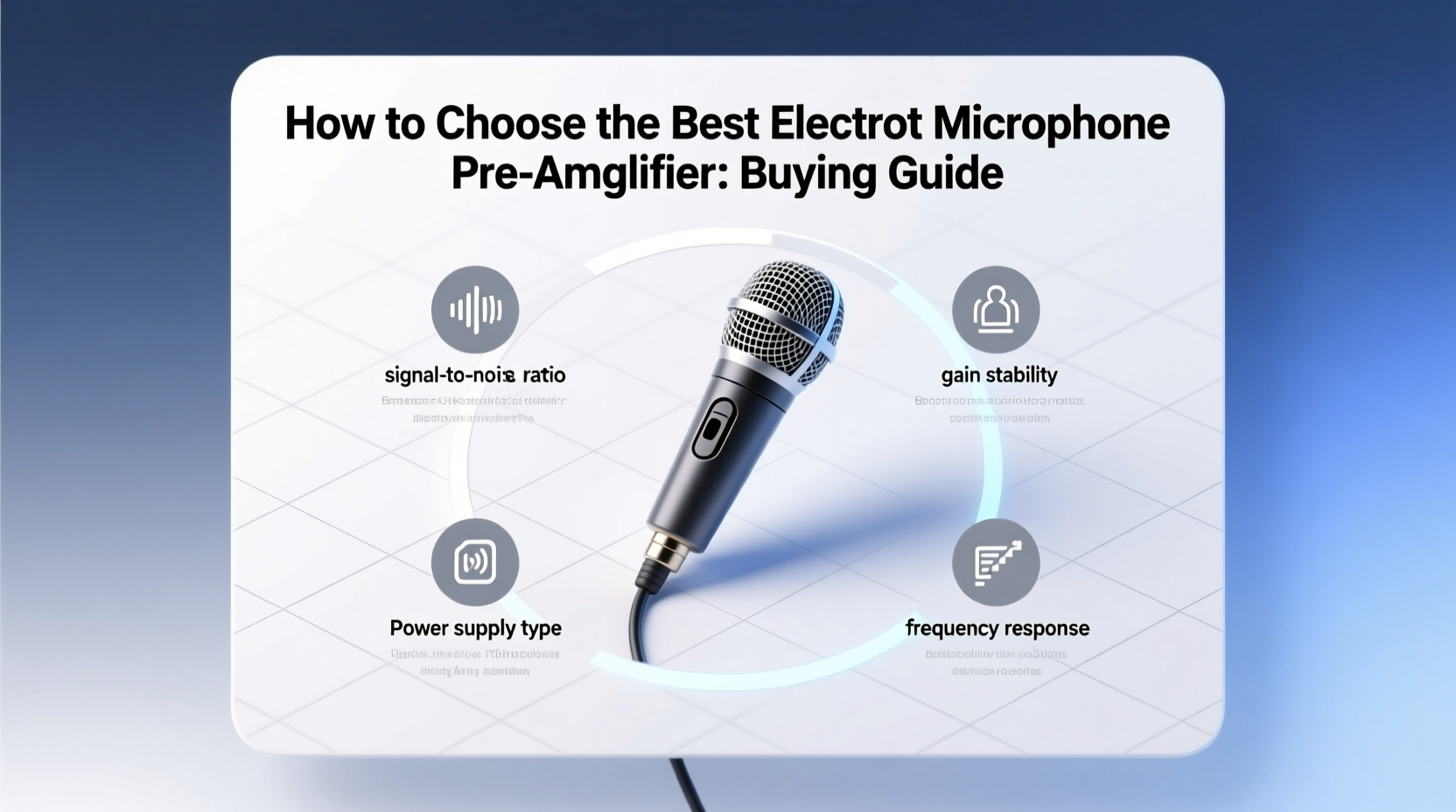 How to Choose the Best Electret Microphone Pre Amplifier: Buying Guide