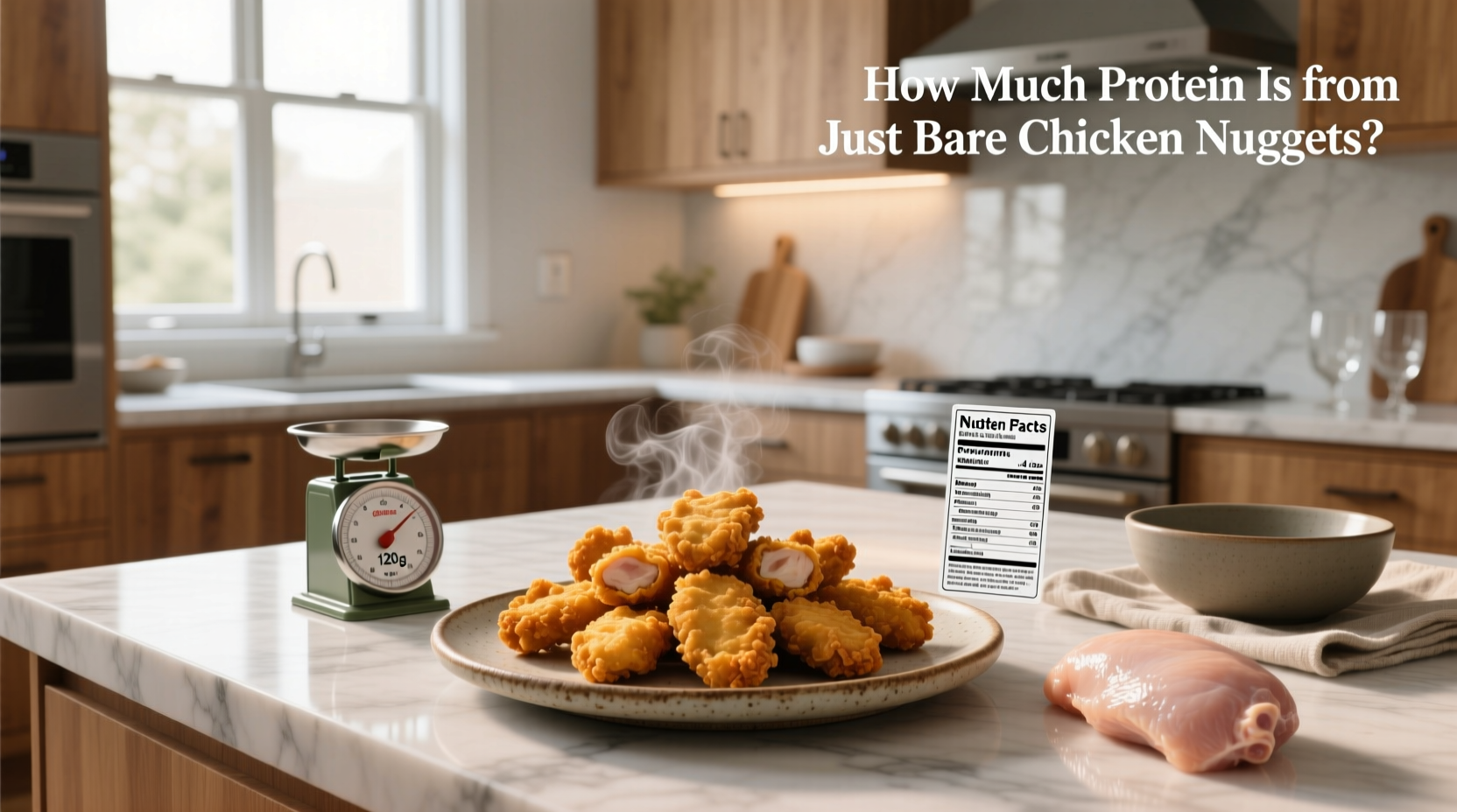 How Much Protein Is in Just Bare Chicken Nuggets? A Macro Guide