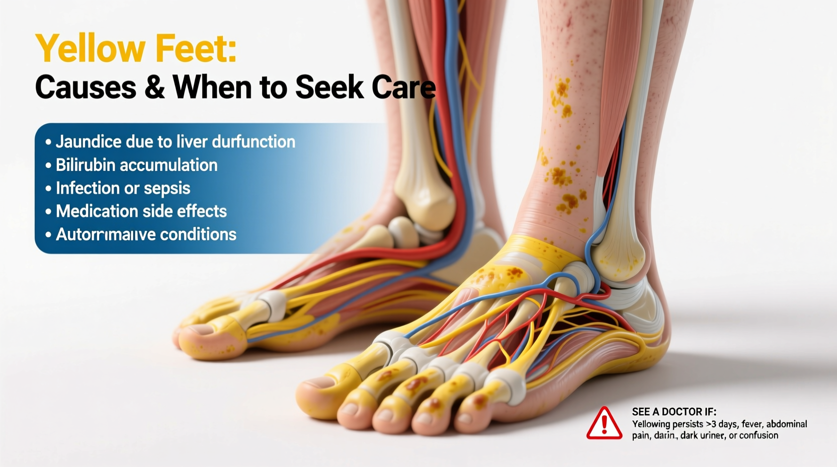 Yellow Feet Causes Symptoms And When To See A Doctor