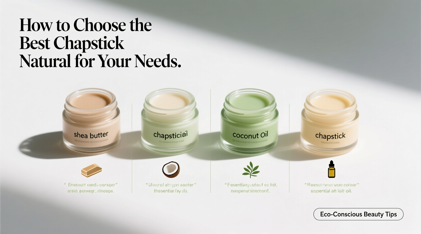 How to Choose the Best Chapstick Natural for Your Needs