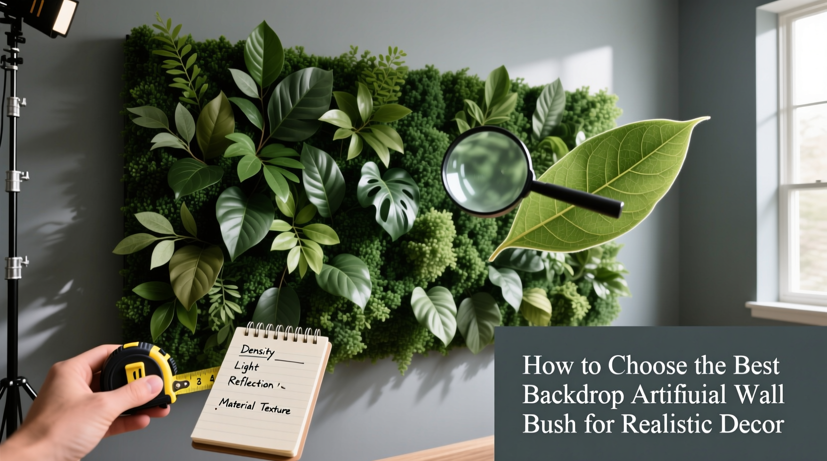 How to Choose the Best Backdrop Artificial Wall Bush for Realistic Decor