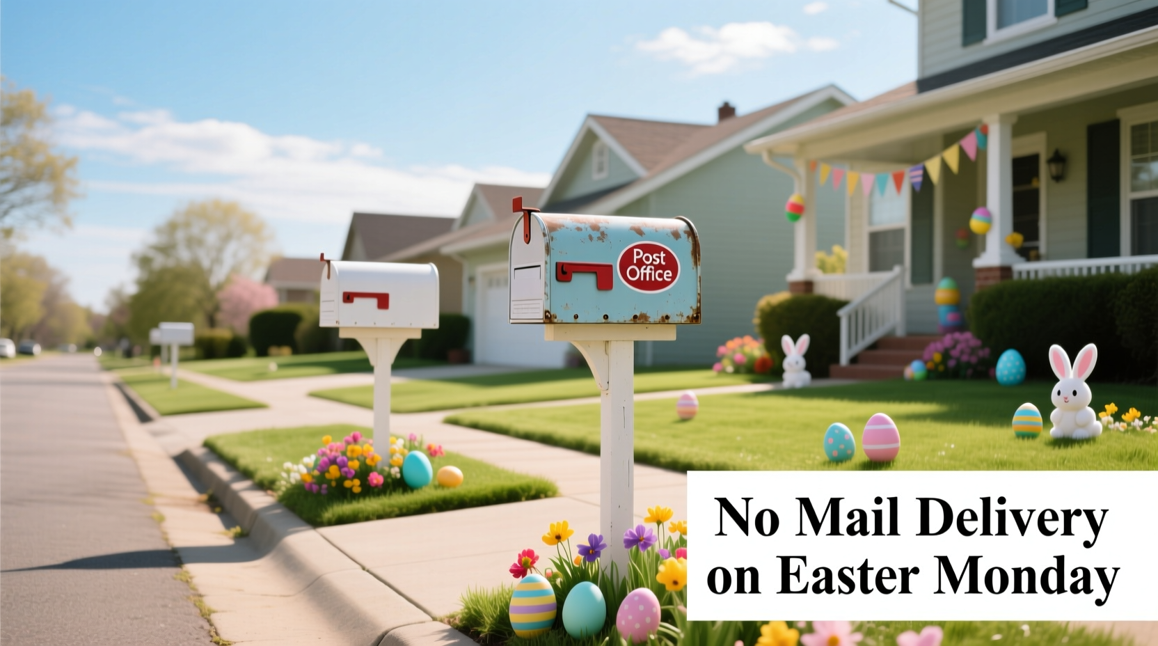 No Mail Delivery on Easter Monday in Most Countries