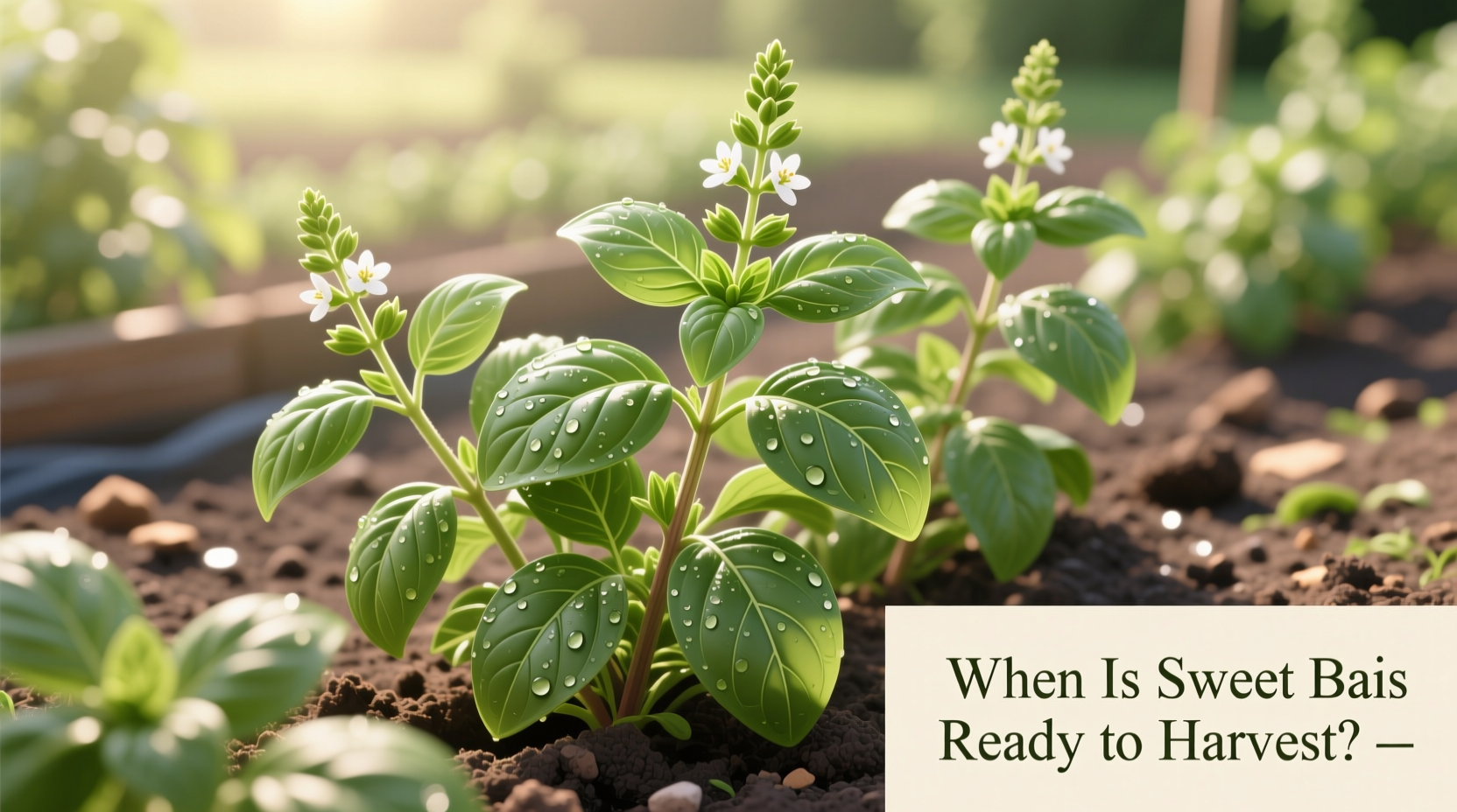When Is Sweet Basil Ready to Harvest?