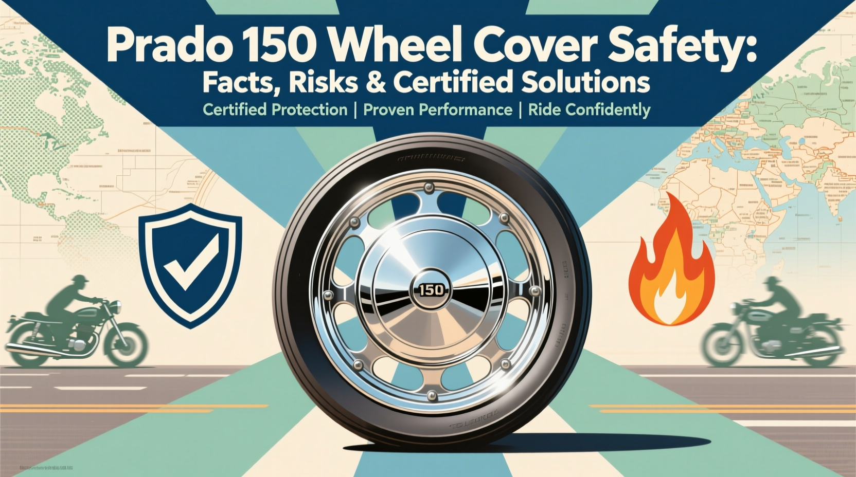 Prado 150 Wheel Cover Safety: Facts, Risks & Certified Solutions