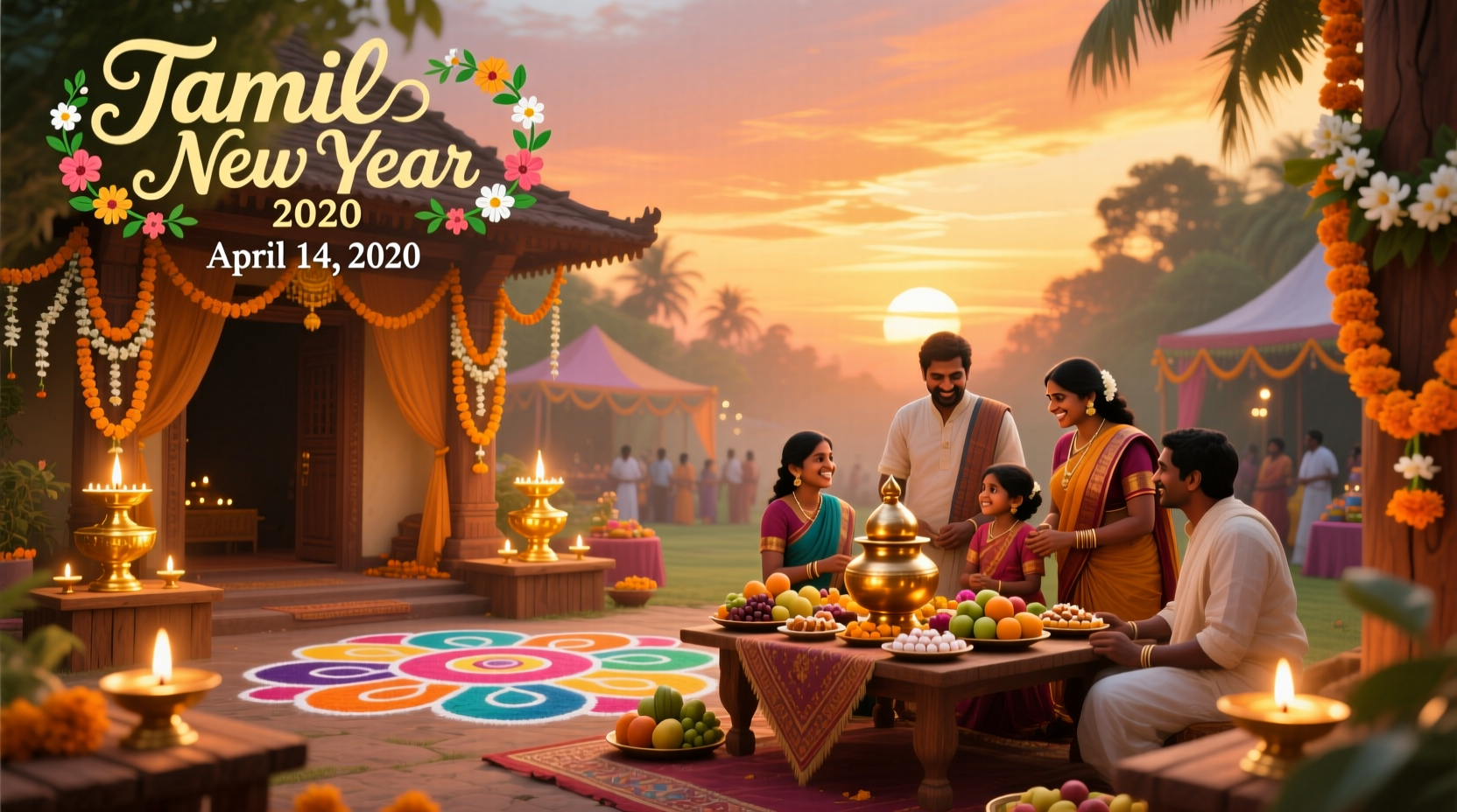 Tamil New Year 2020 Date: April 14, 2020