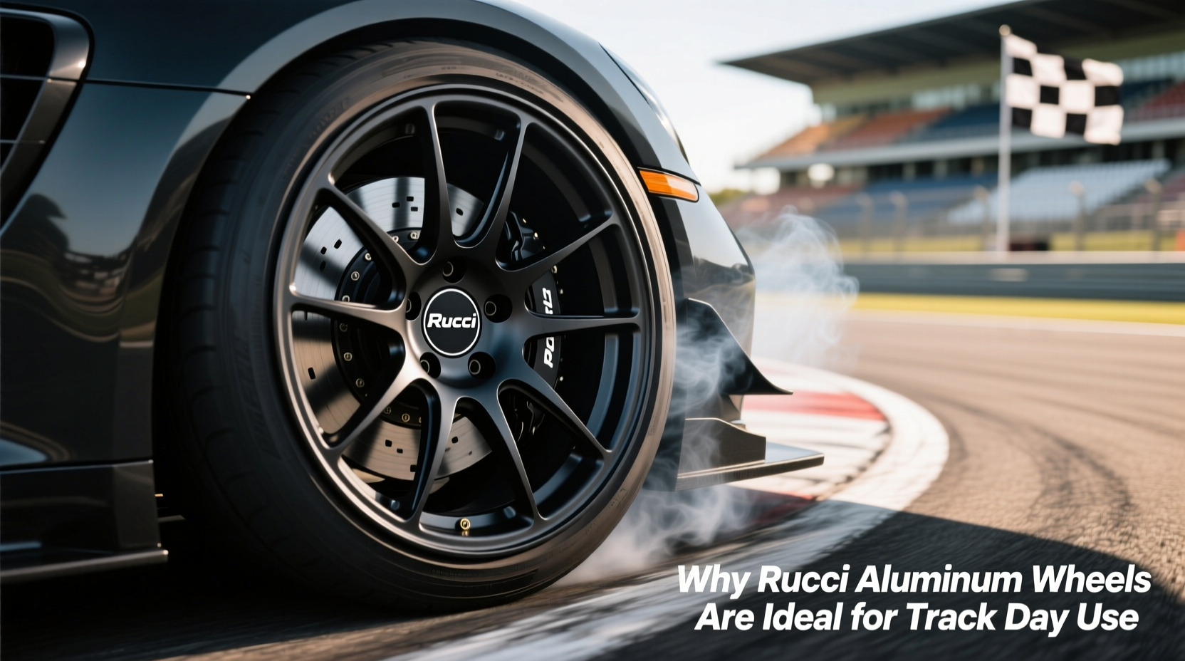 Why Rucci Aluminum Wheels Are Ideal for Track Day Use