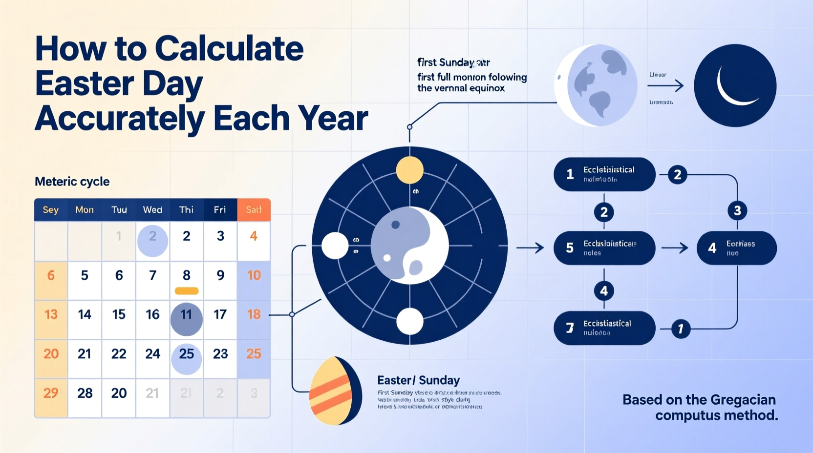 How to Calculate Easter Day Accurately Each Year