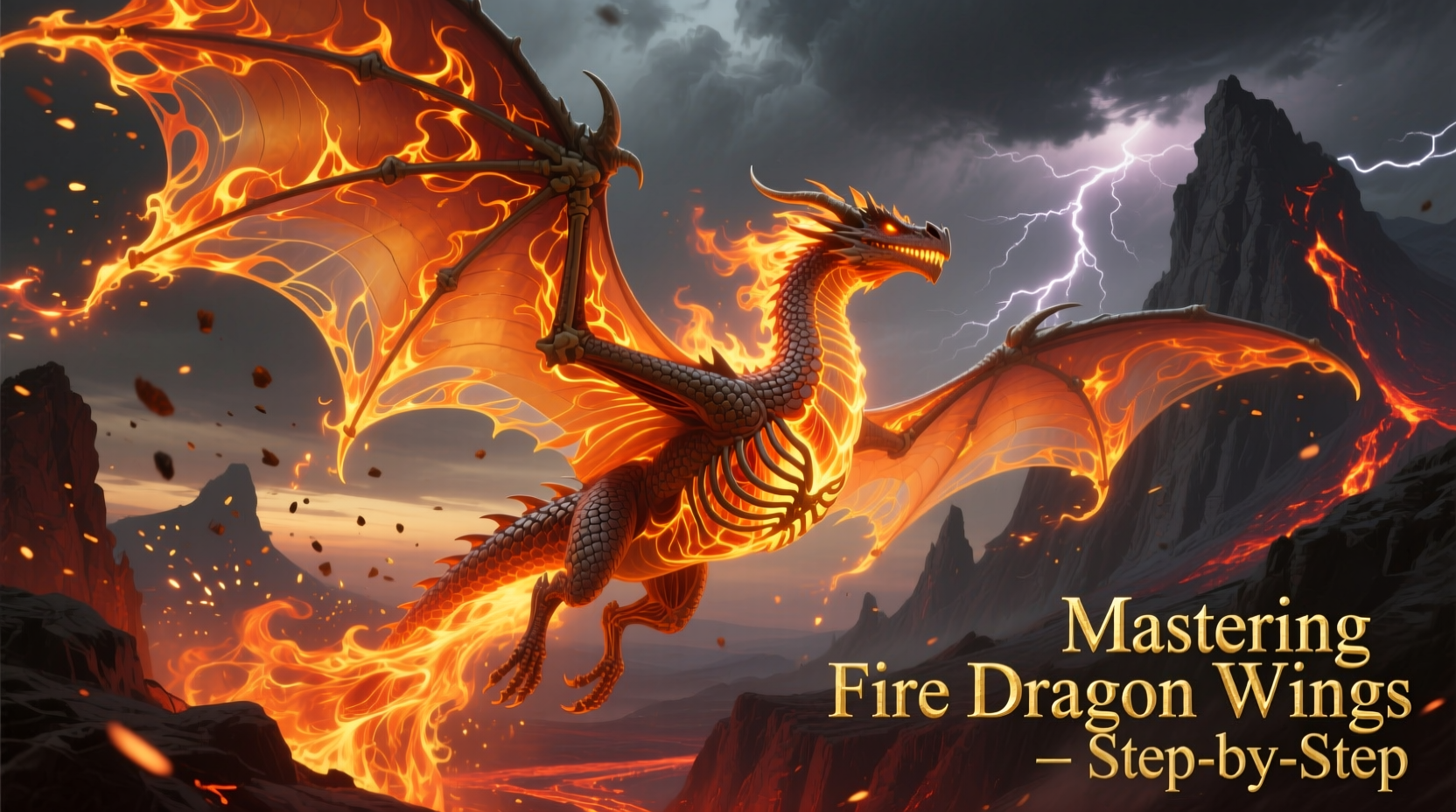 Mastering How To Draw Wings Of Fire Dragons Step By Step Techniques For ...