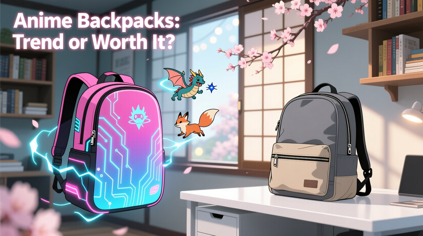 Anime Backpack Vs Regular Backpack Are Anime Backpacks Just A Trend Or ...
