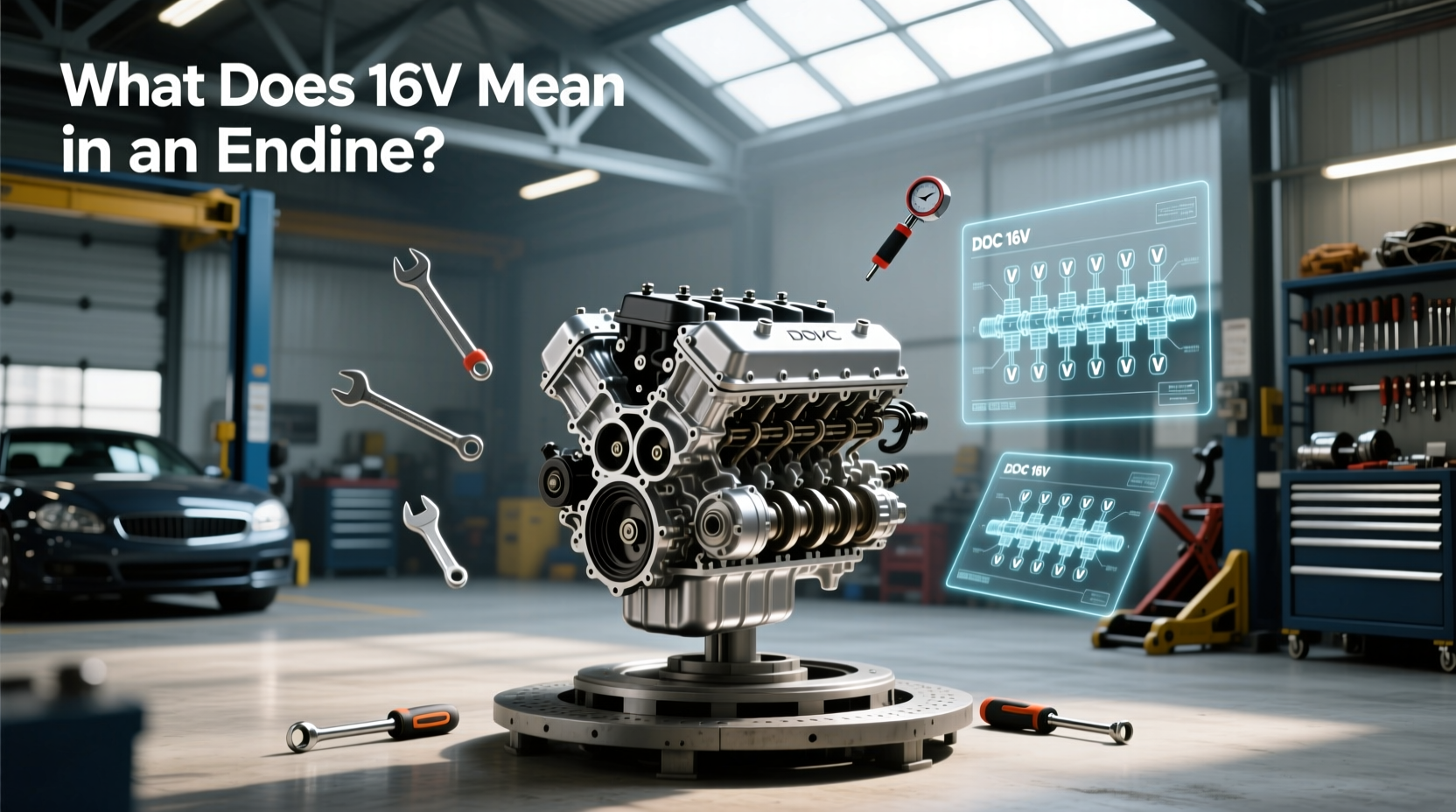 How to choose DOHC 16V engine, What does 16V mean in an engine?
