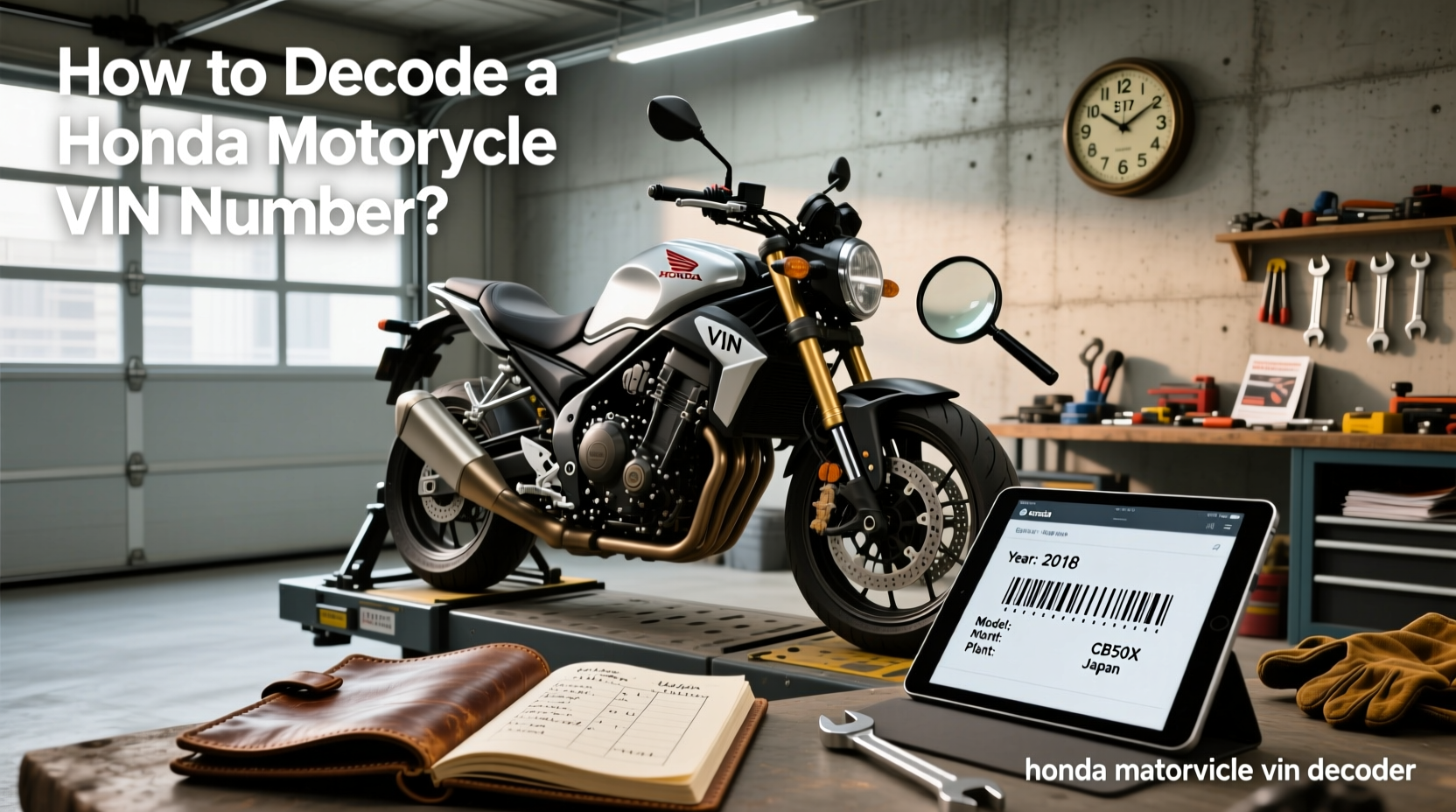 How to Decode a Honda Motorcycle VIN – A Practical Guide
