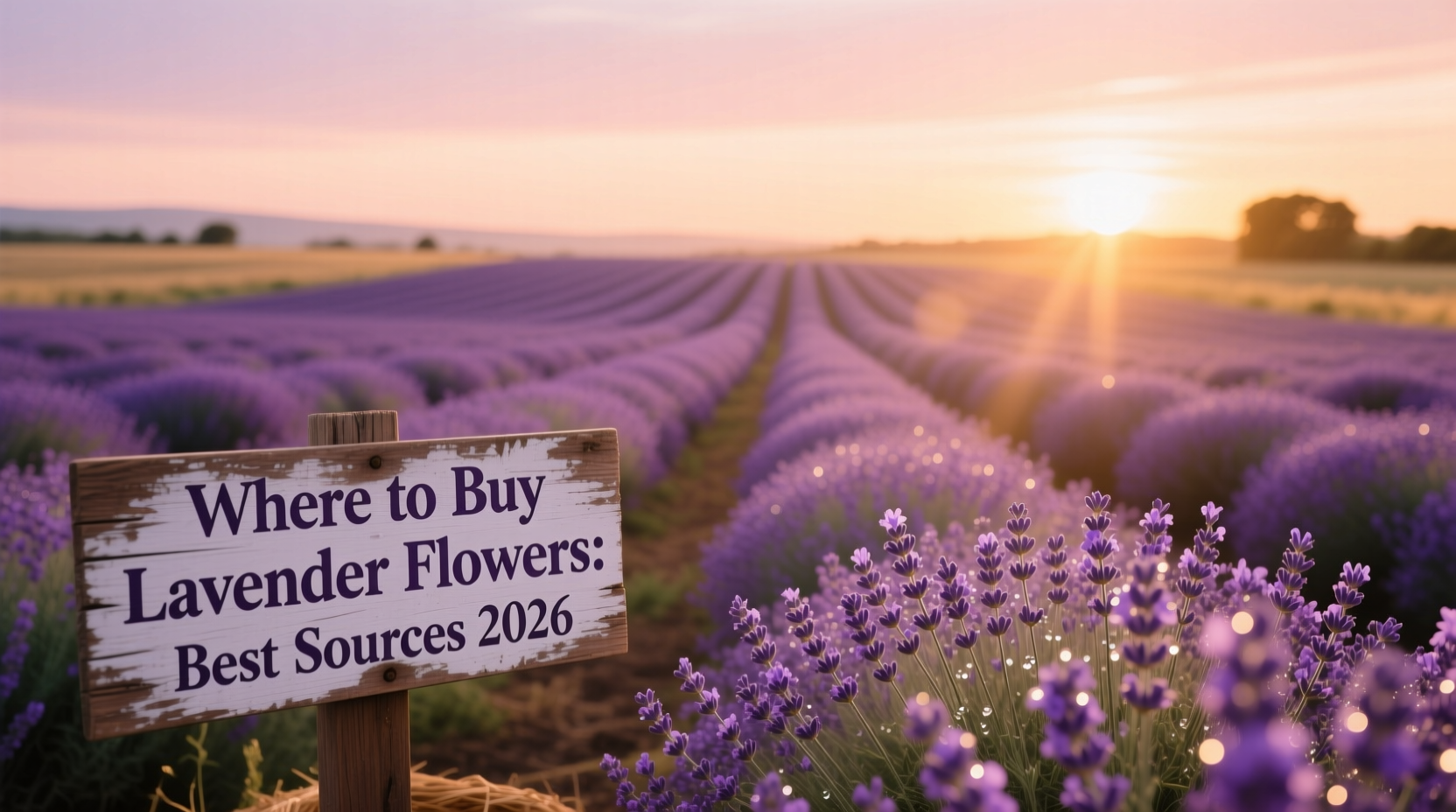 Where to Buy Lavender Flowers: Best Sources 2026