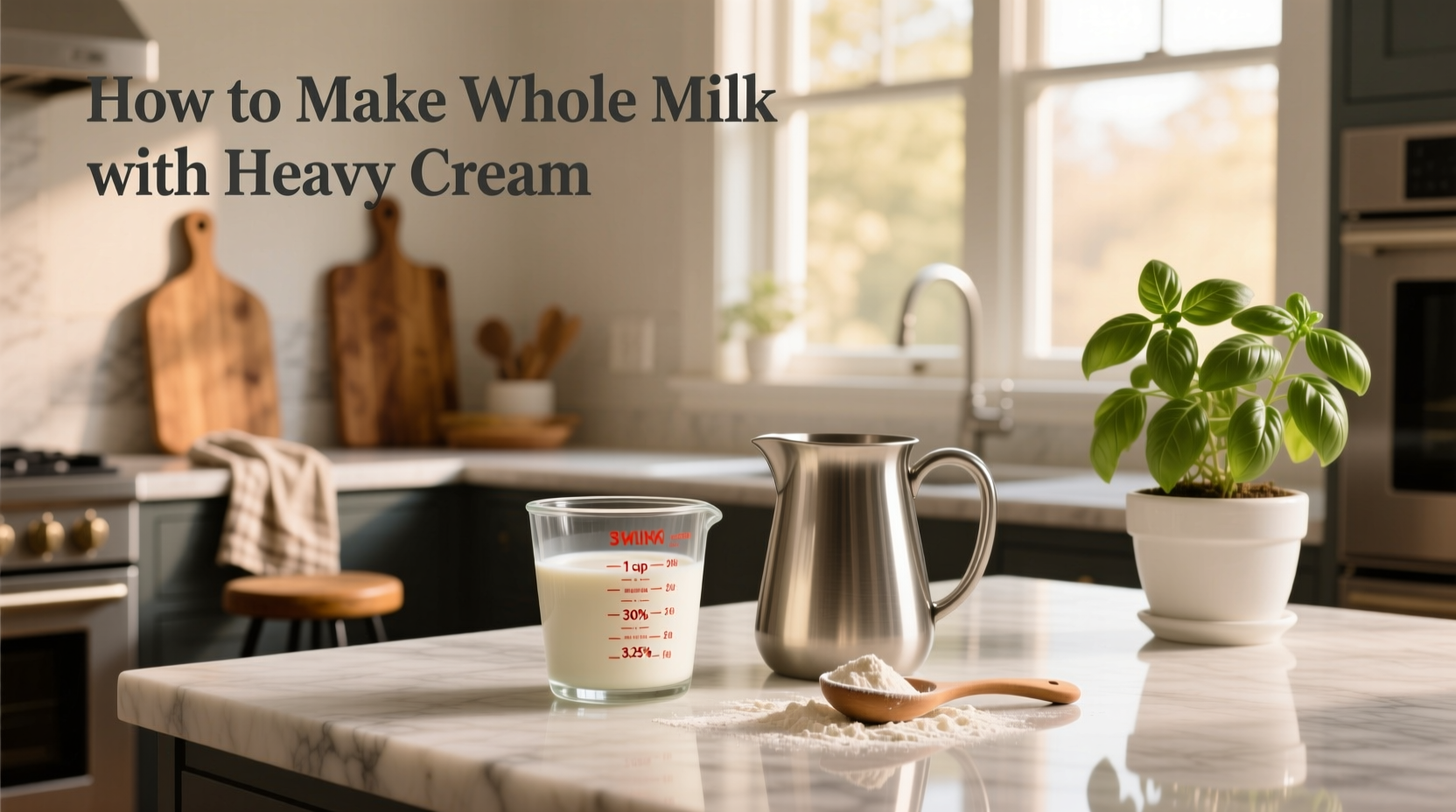 How to Make Whole Milk with Heavy Cream: A Practical Guide