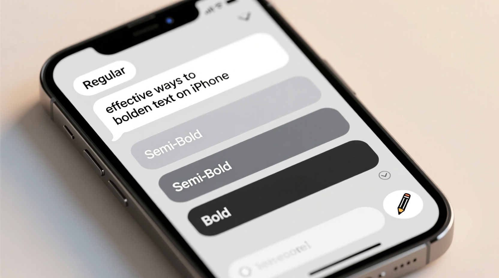 Effective Ways To Bolden Text On Iphone For Clearer More Impactful Messages
