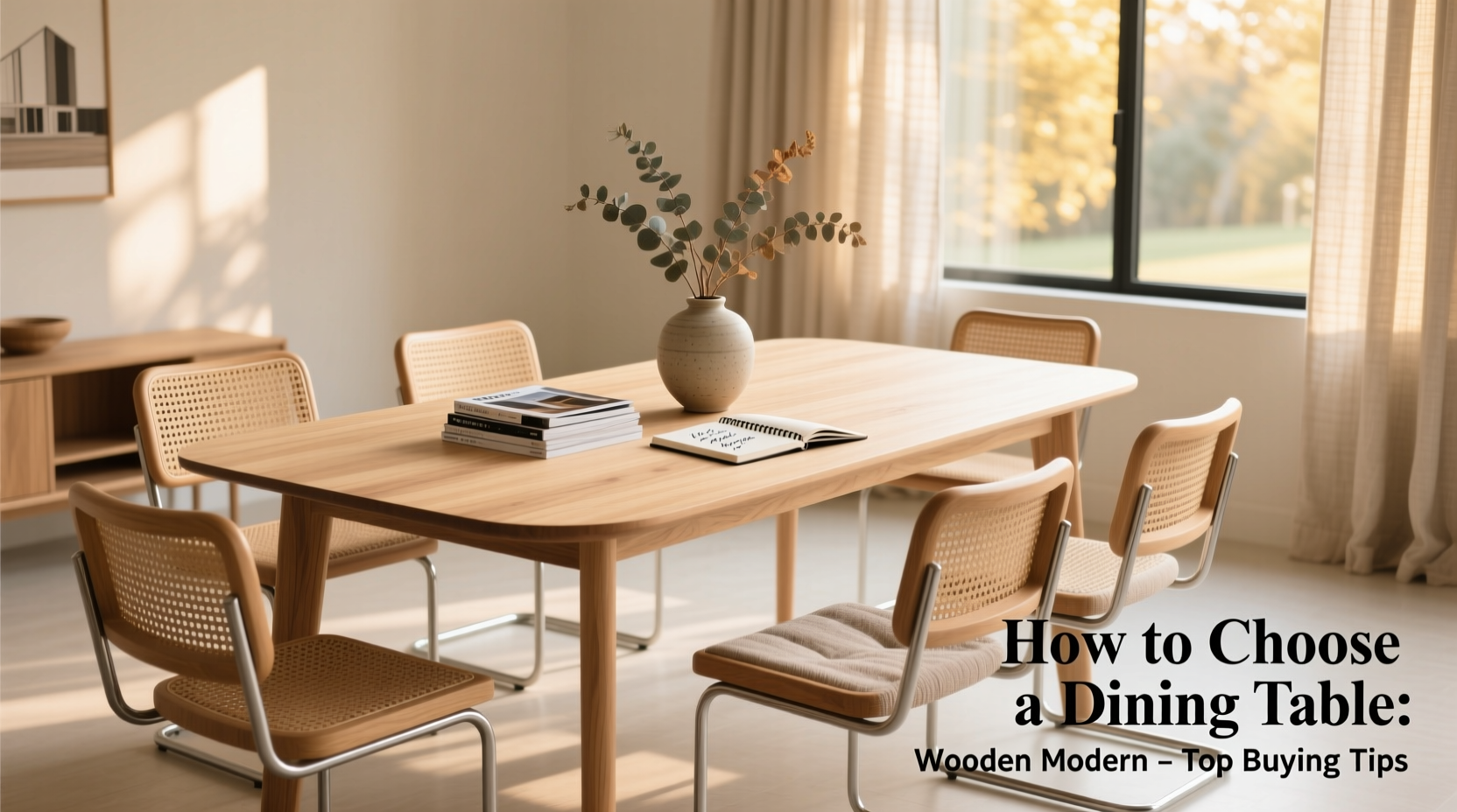 How to Choose a Dining Table Wooden Modern: Top Buying Tips