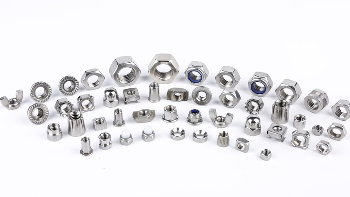 M3-M16 Stainless Steel Rivet Nuts Aluminium Flat Head Semi-Hexagonal ...