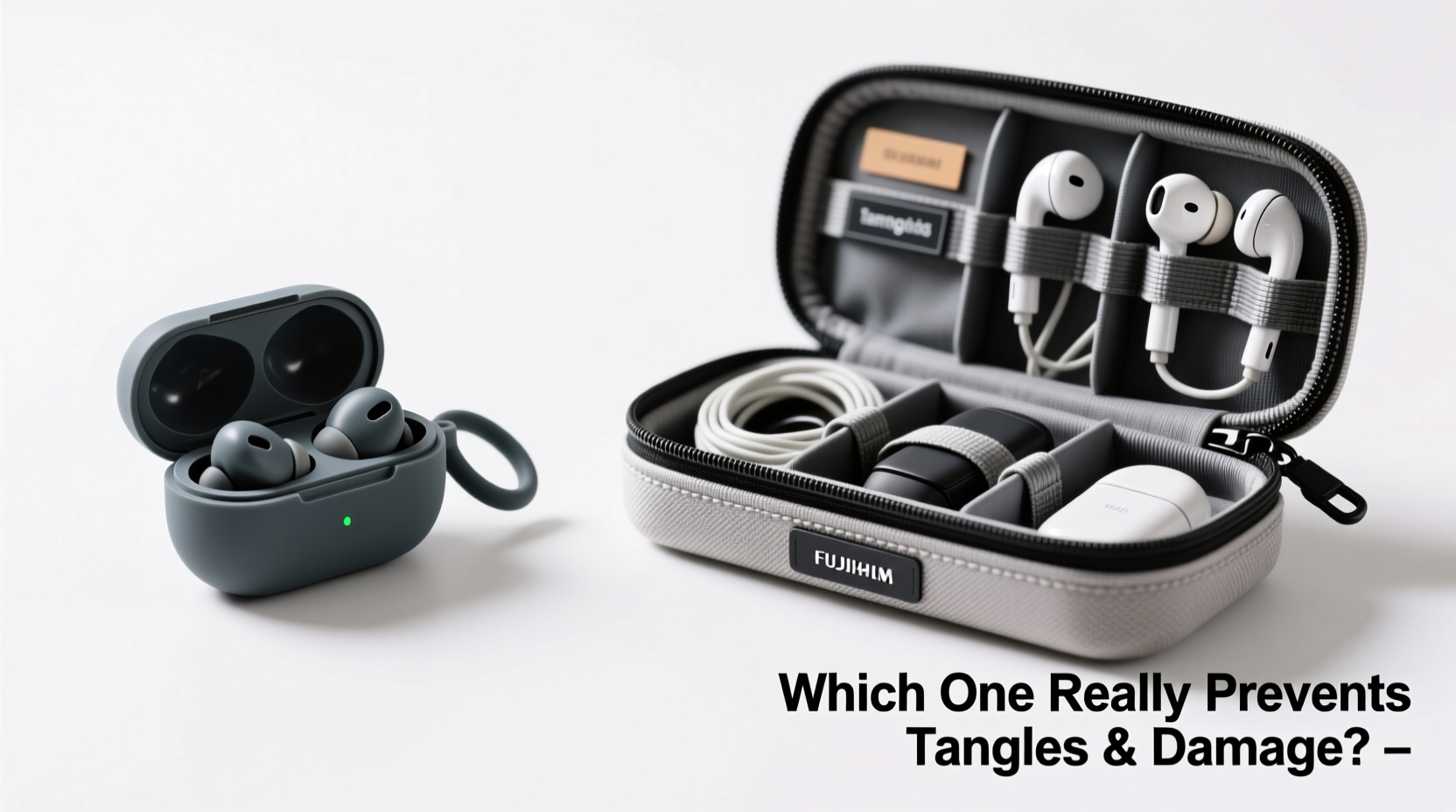 Mini Earphone Case Vs Organizer Box Which One Actually Prevents Tangles ...