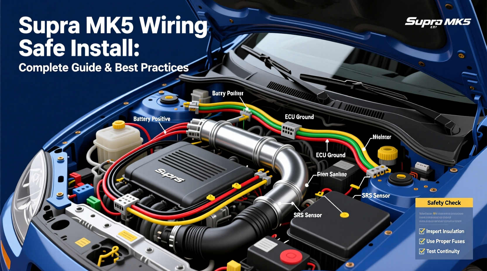Supra MK5 Wiring Safe Install: Complete Guide & Best Practices