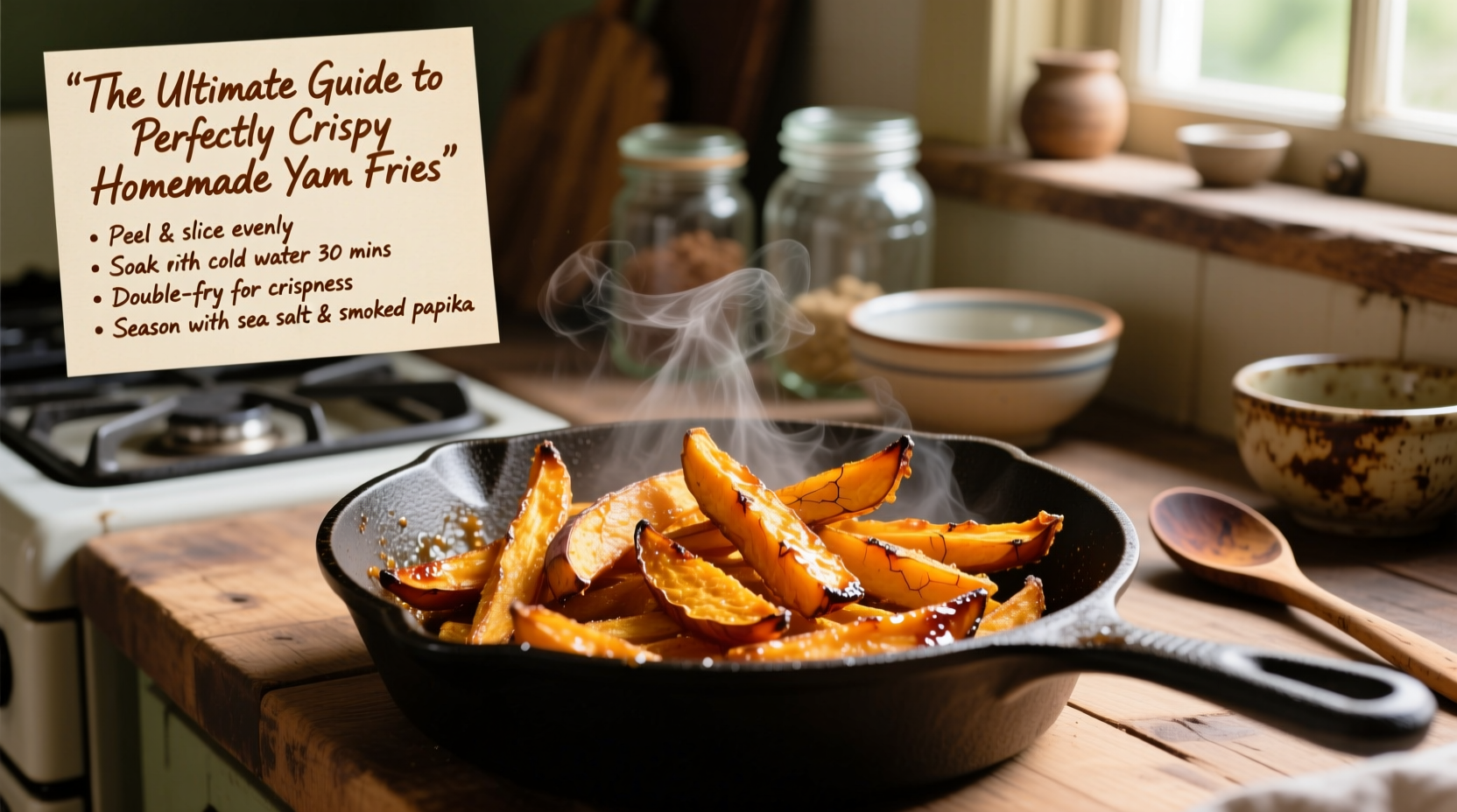 The Ultimate Guide To Perfectly Crispy Homemade Yam Fries