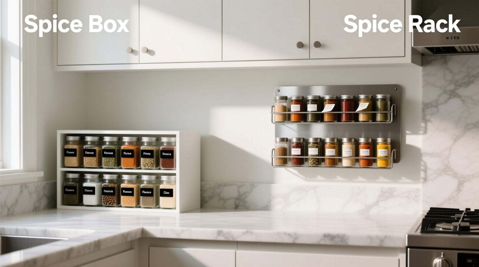 Spice Box Vs Spice Rack Which One Actually Keeps Your Kitchen Organized ...