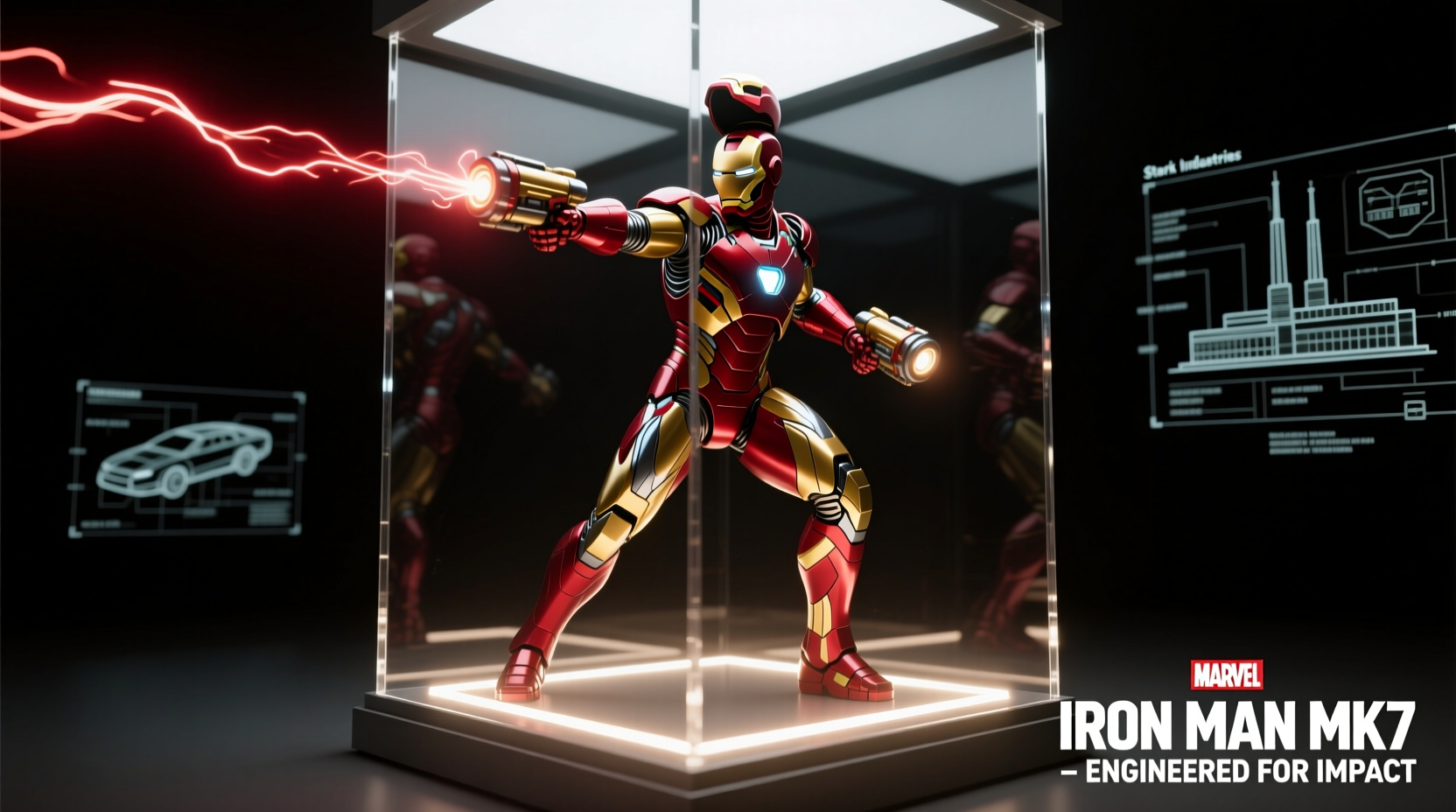 Creative And Secure Ways To Display Your Iron Man Mk7 Figure For ...