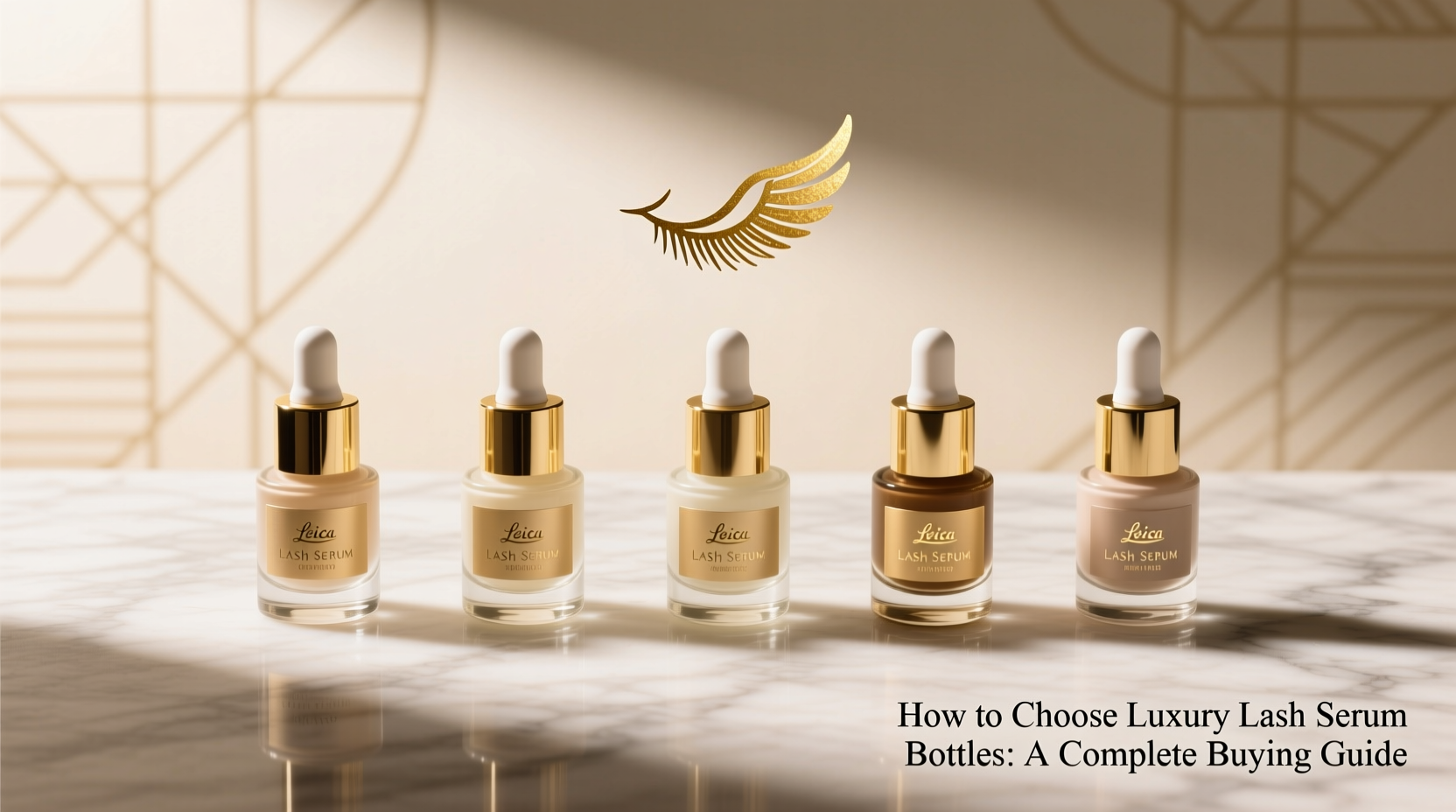 How to Choose Luxury Lash Serum Bottles: A Complete Buying Guide
