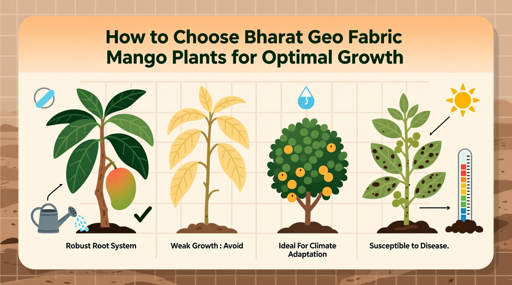 How to Choose Bharat Geo Fabric Mango Plants for Optimal Growth