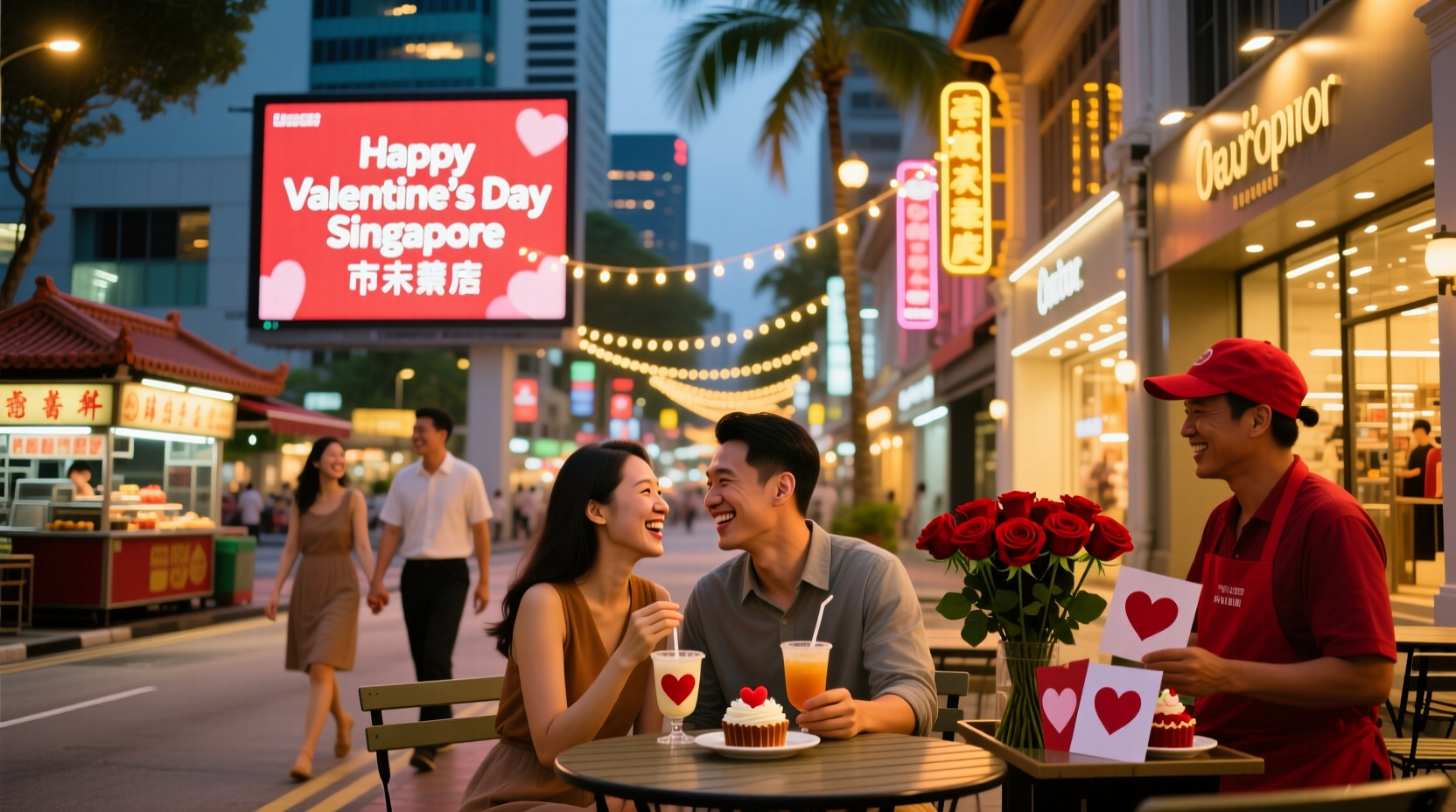 Yes, They Celebrate Valentine's Day in Singapore