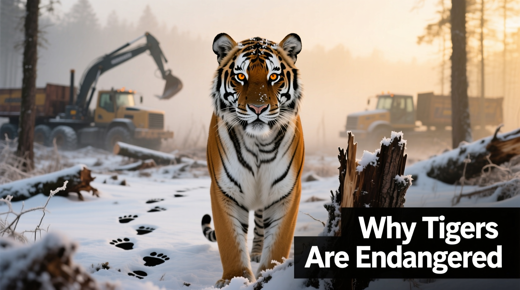 Why Are Tigers Endangered Top Reasons For Their Decline