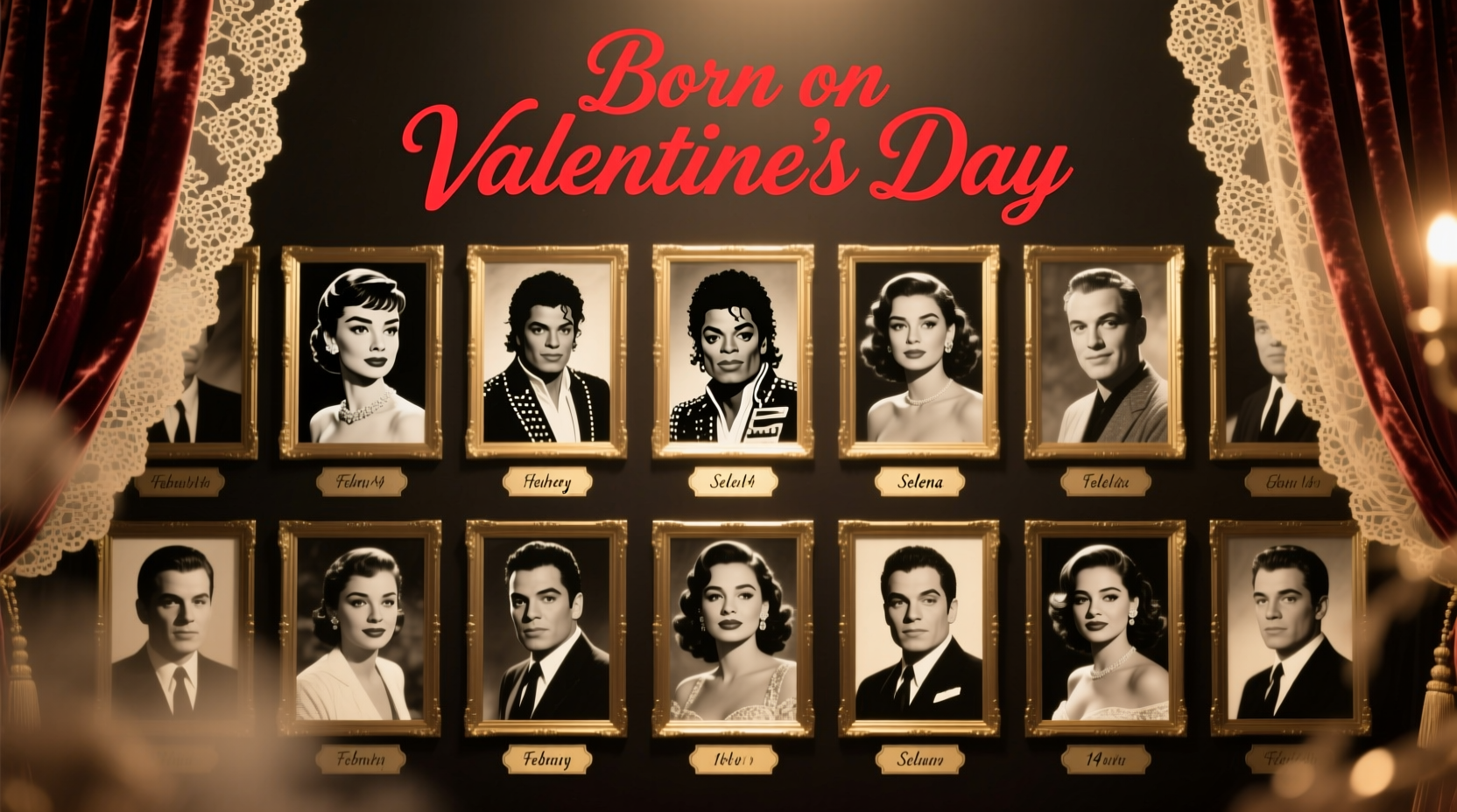 Famous People Born on Valentine's Day