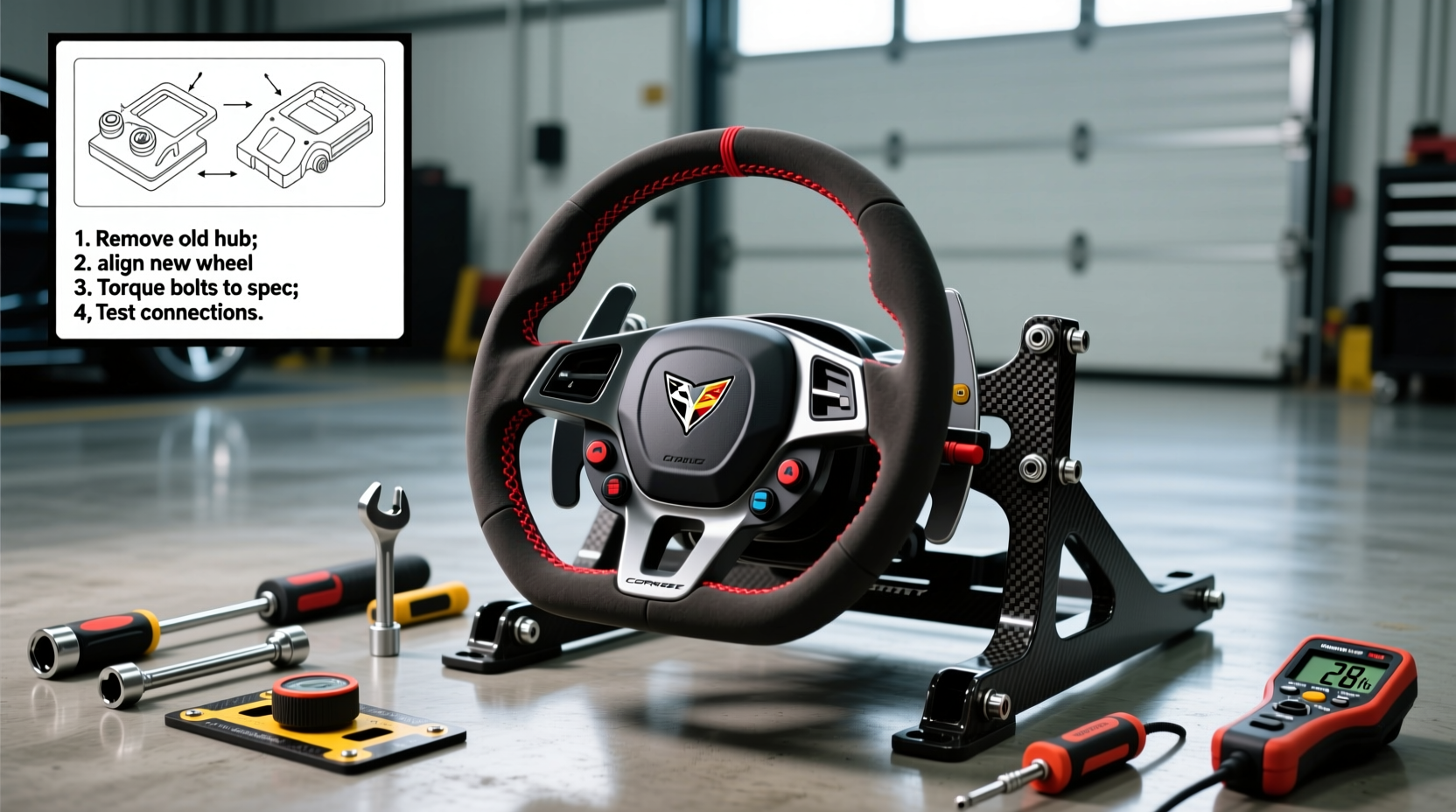 Corvette Steering Wheel Replacement for Track Use: Full Guide