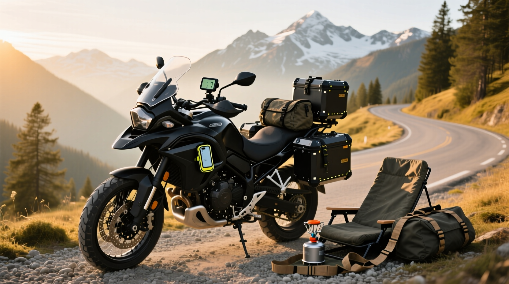 What services does The Motorcycle Shop in Anchorage offer touring ...