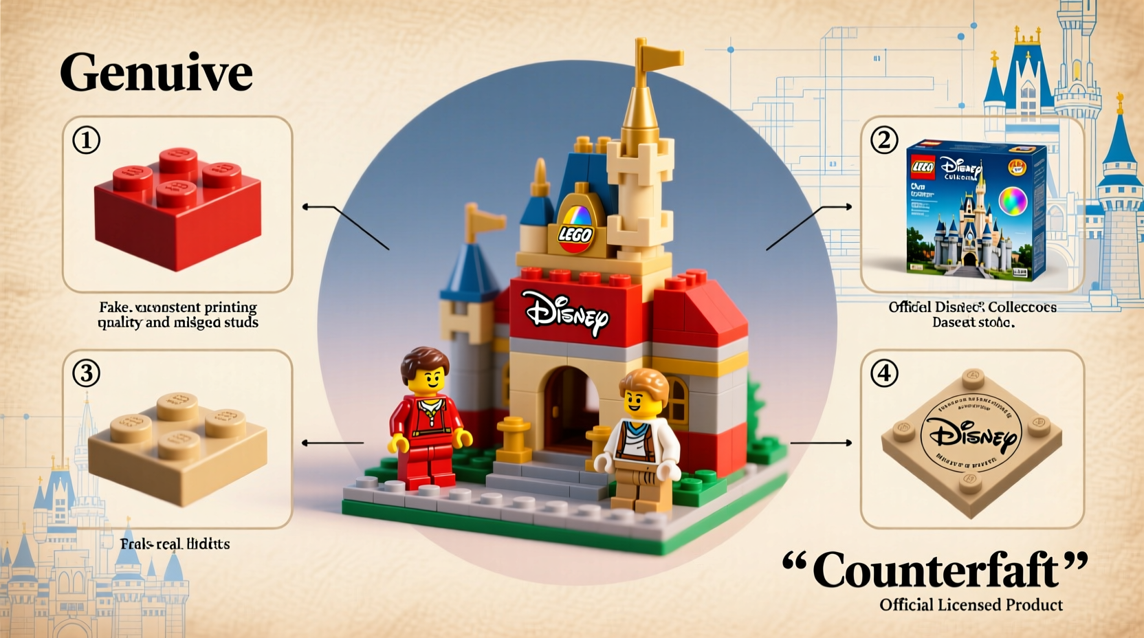 The Ultimate Guide To Identifying Genuine Disney At At Building Block ...