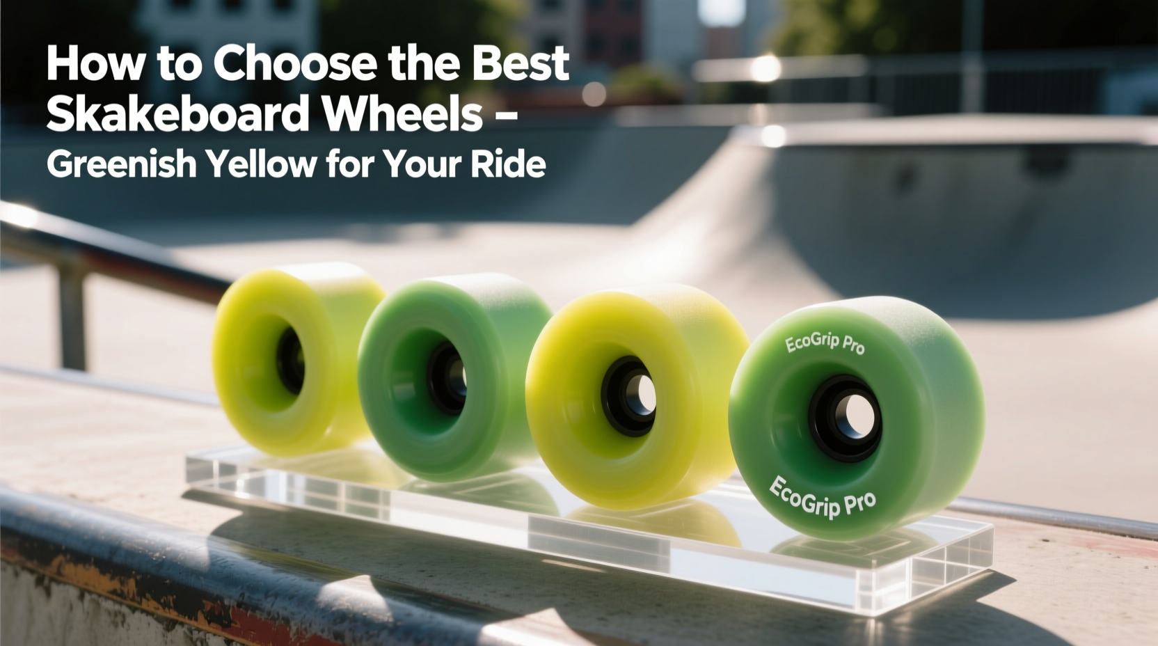 How to Choose the Best Skateboard Wheels Greenish Yellow for Your Ride