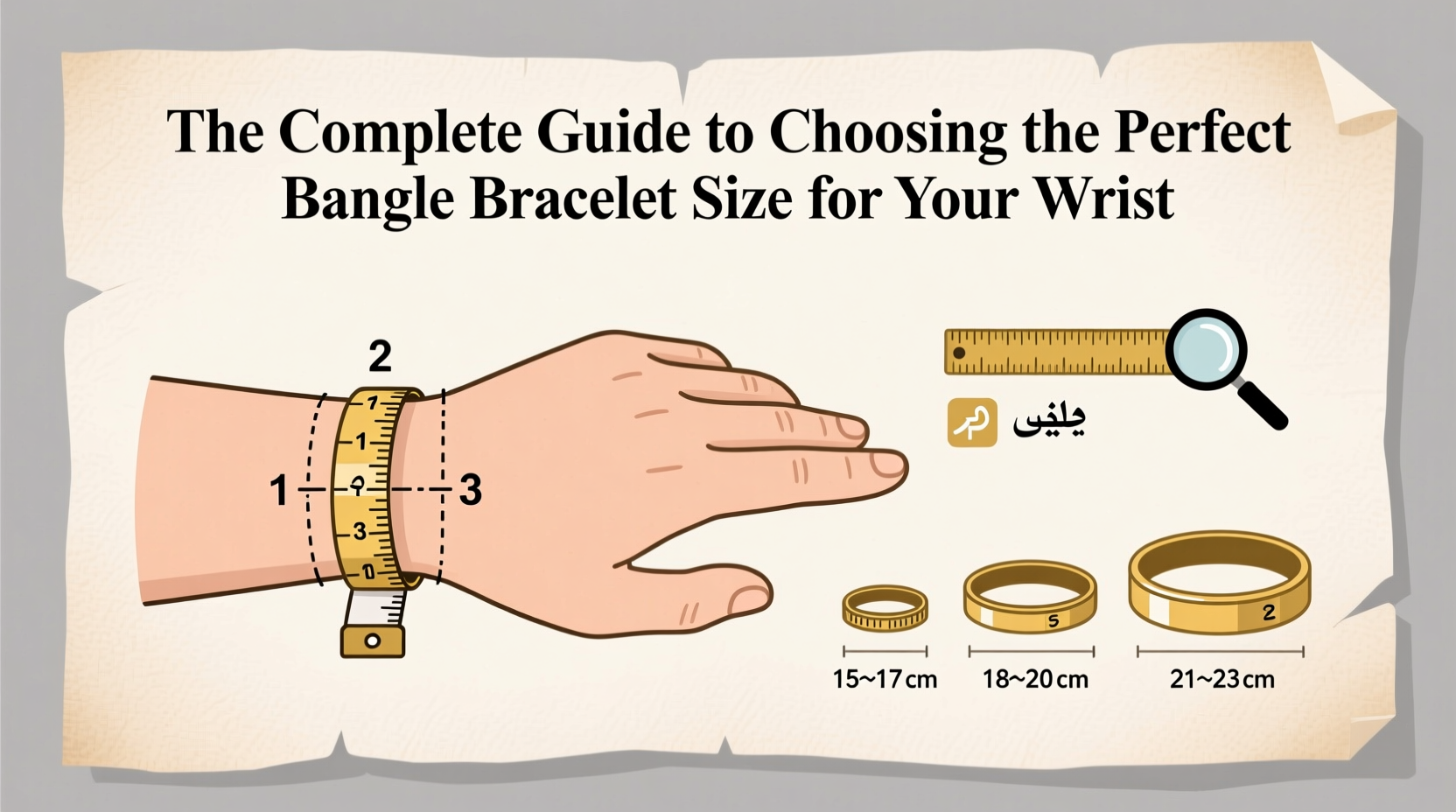 The Complete Guide To Choosing The Perfect Bangle Bracelet Size For ...